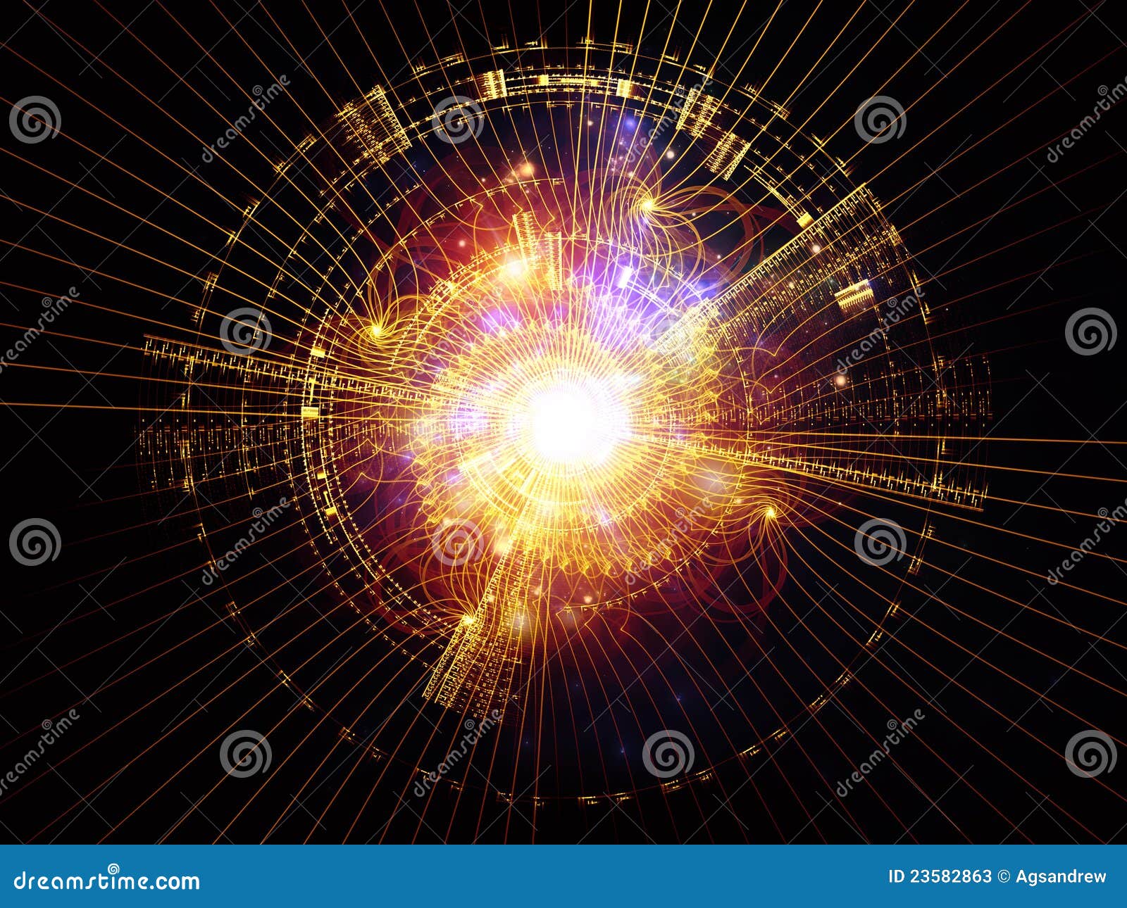 Radial grid world stock image. Image of effect, abstract - 23582863