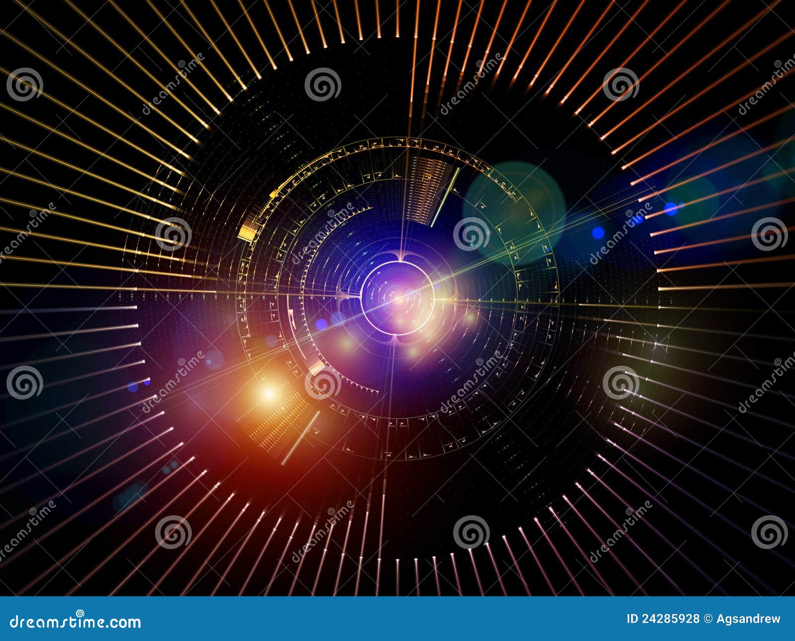 Radial grid world stock illustration. Illustration of abstract - 24285928