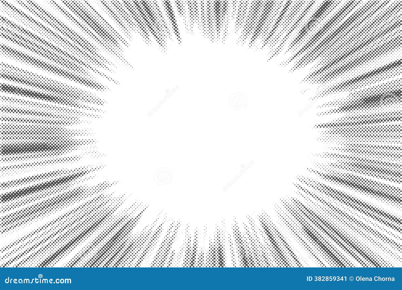 Comic Manga Splash Background. Speed Line Effect For Fight Illustration ...