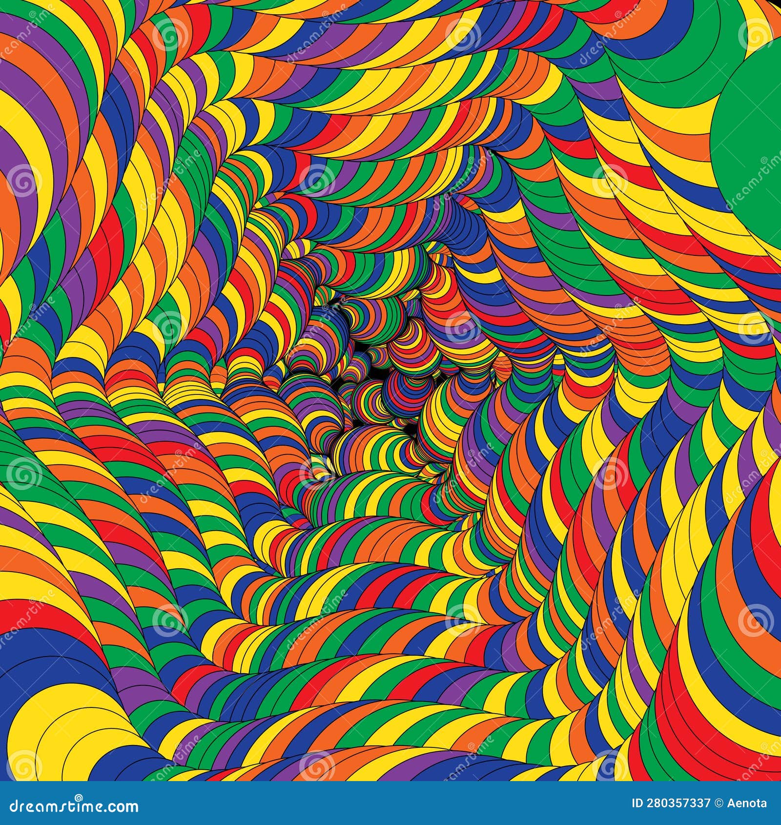 Radial Involute Vector Abstract Background Stock Vector - Illustration ...