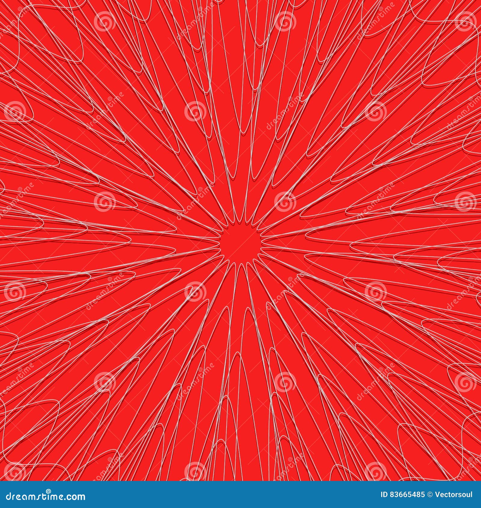 Radial Irregular Lines Pattern. Random Asymmetric Lines Texture Vector ...