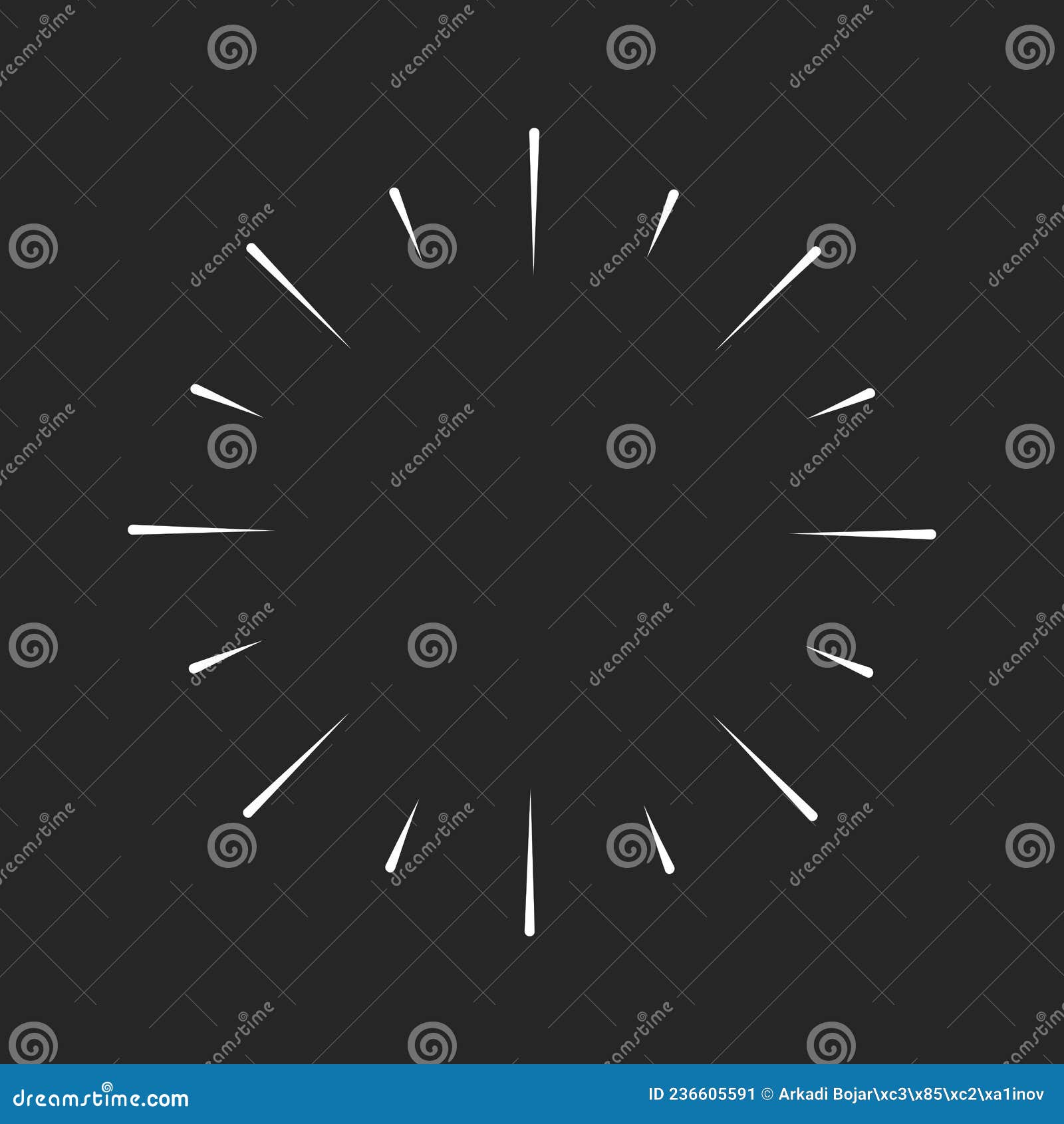 Radial Light Rays Zoom Background Cartoon Vector | CartoonDealer.com ...