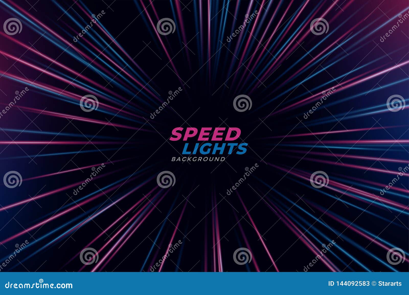 Radial Light Rays Zoom Background Cartoon Vector | CartoonDealer.com ...