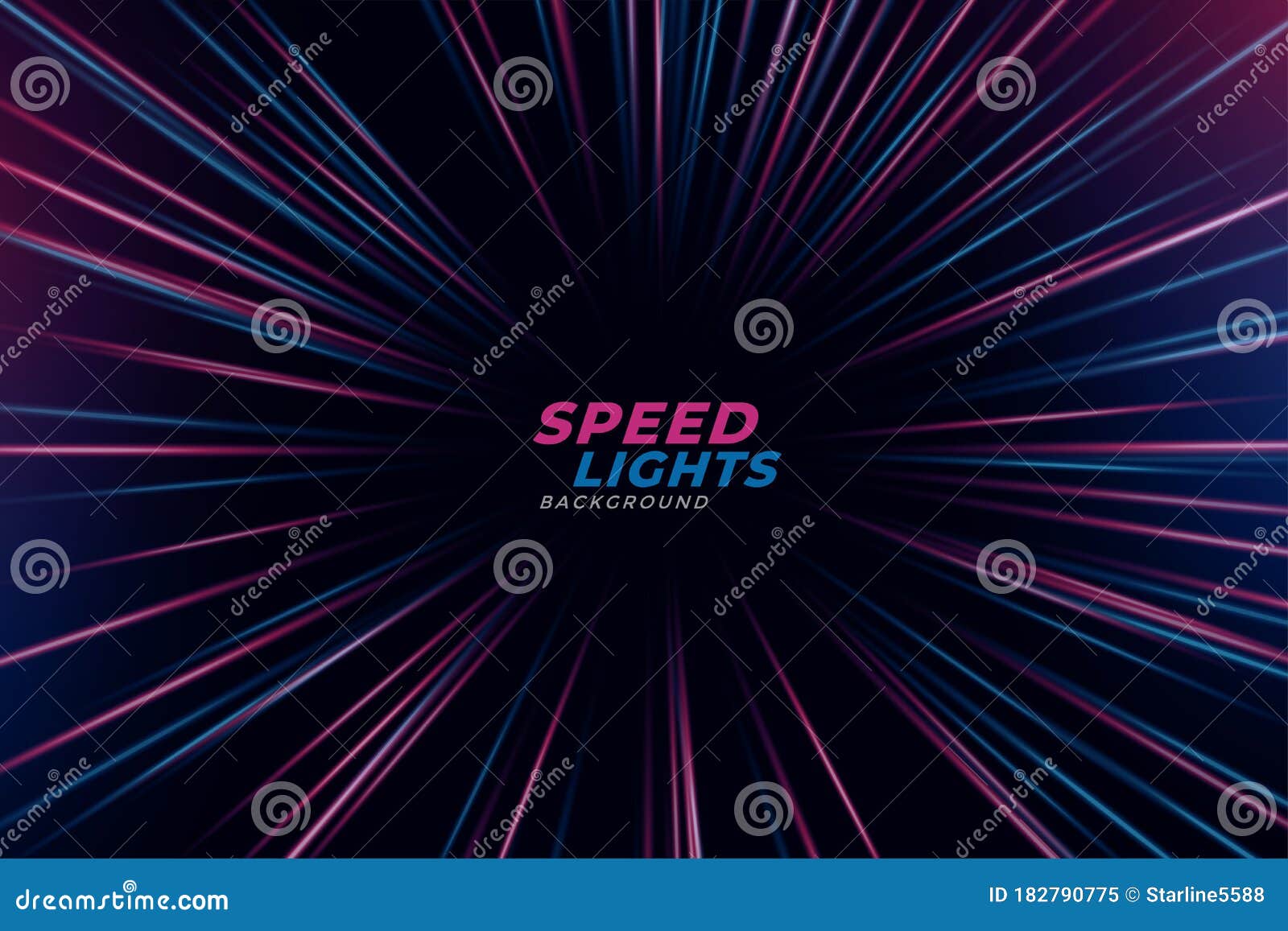 Radial Light Rays Zoom Background Stock Vector - Illustration of center ...