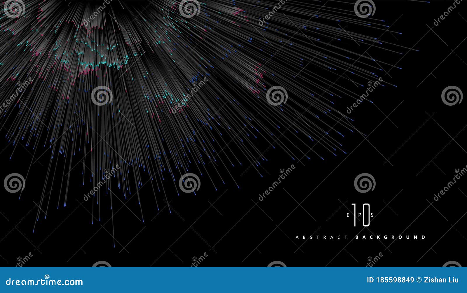 Radial Lines, Abstract Background,Vector Graphic Design Stock Vector ...