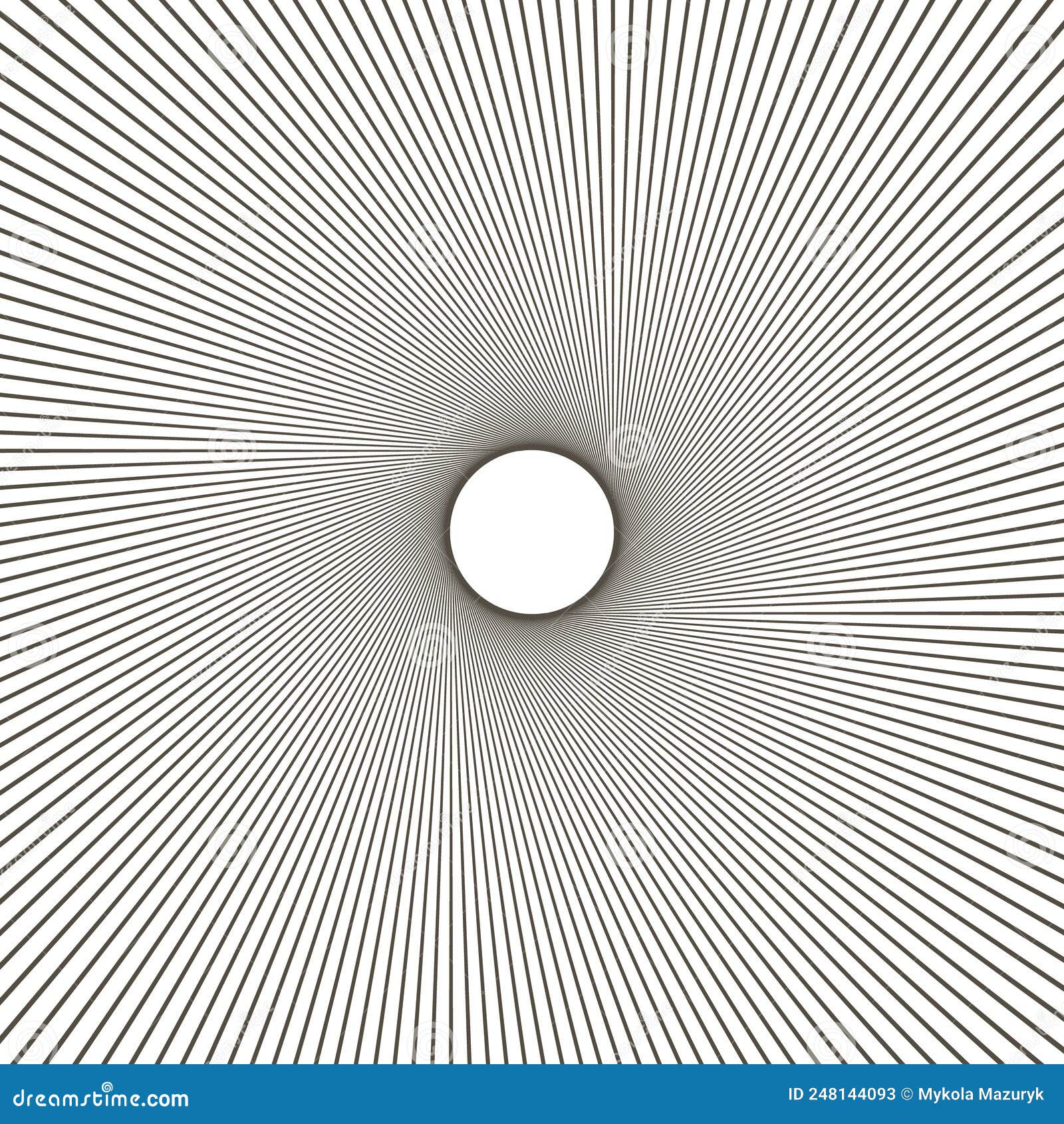 Radial Lines As Abstract Sun Background. Art Lines Geometry Stock ...