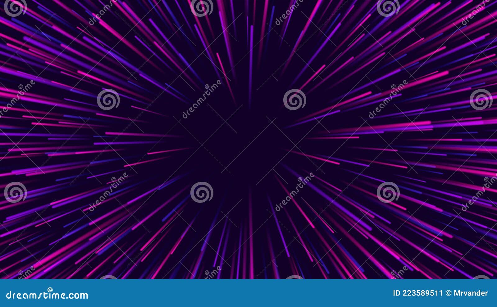 Radial Lines. Explosion Effect. Abstract Star Stock Vector ...
