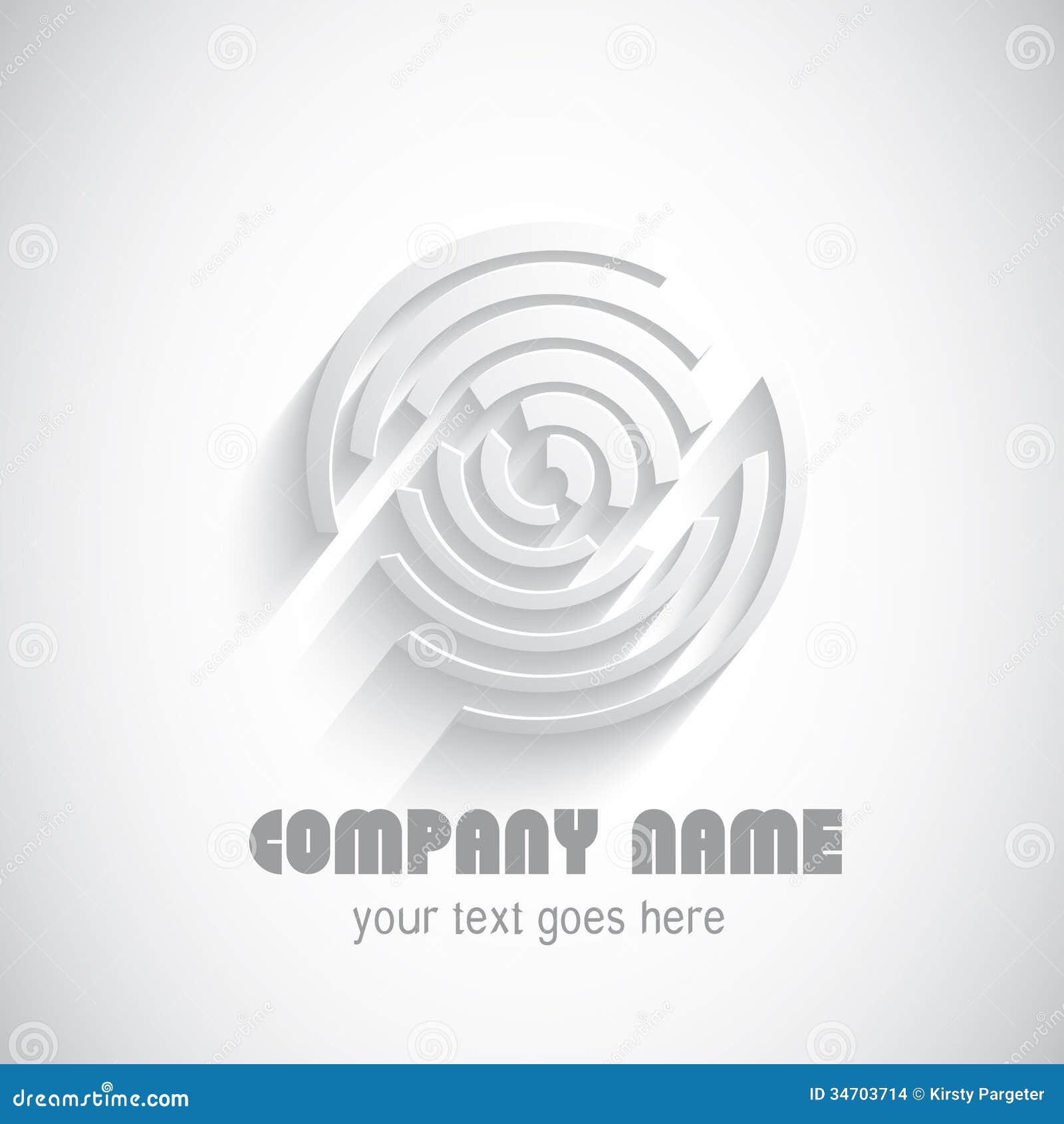 Radial logo stock illustration. Illustration of logo - 34703714