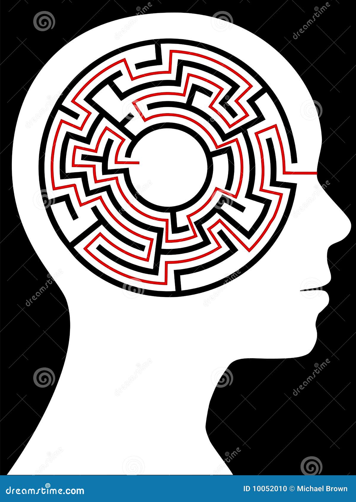 Circular Mind Map Infographic For Business Presentation Vector ...