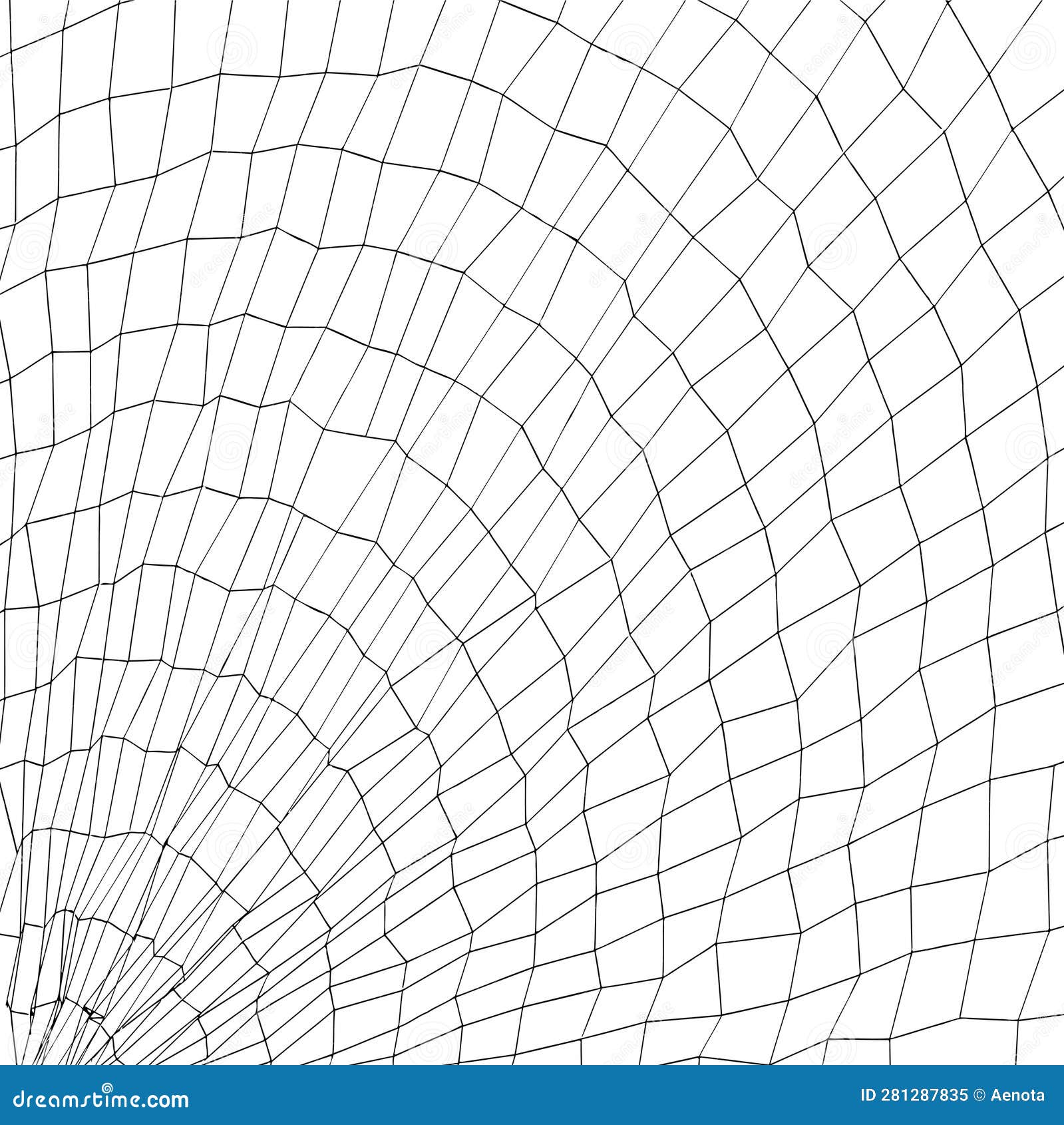 Radial Mesh - Vector Illustration Stock Vector - Illustration of work ...