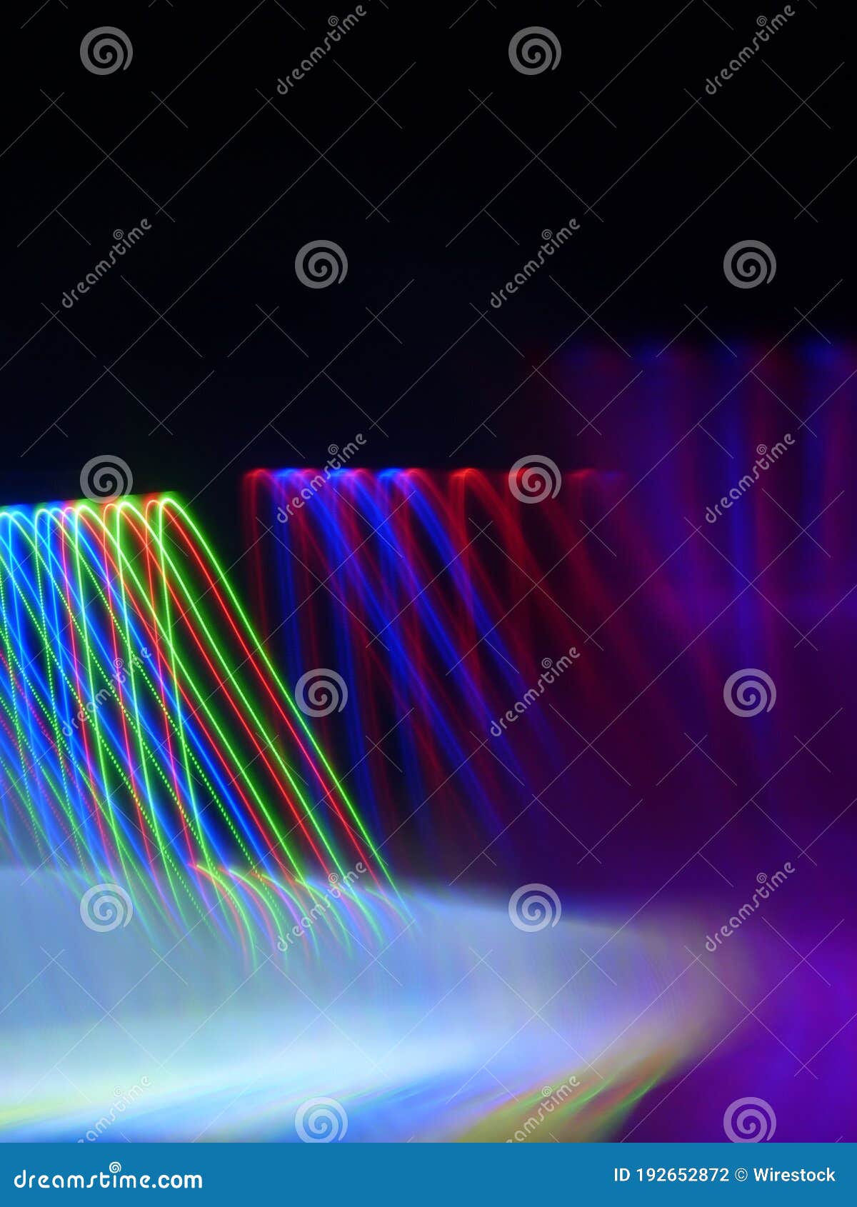 Radial Movement of Colorful Lights - Perfect for Wallpapers and ...