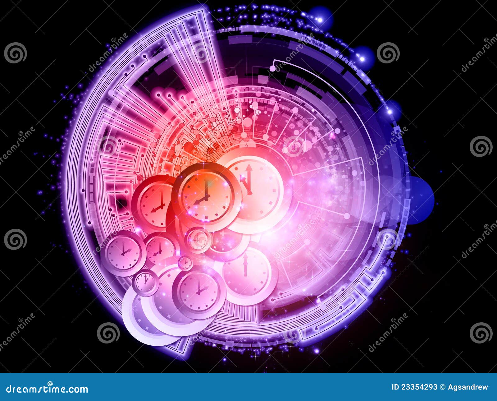 Radial network stock illustration. Illustration of light - 23354293