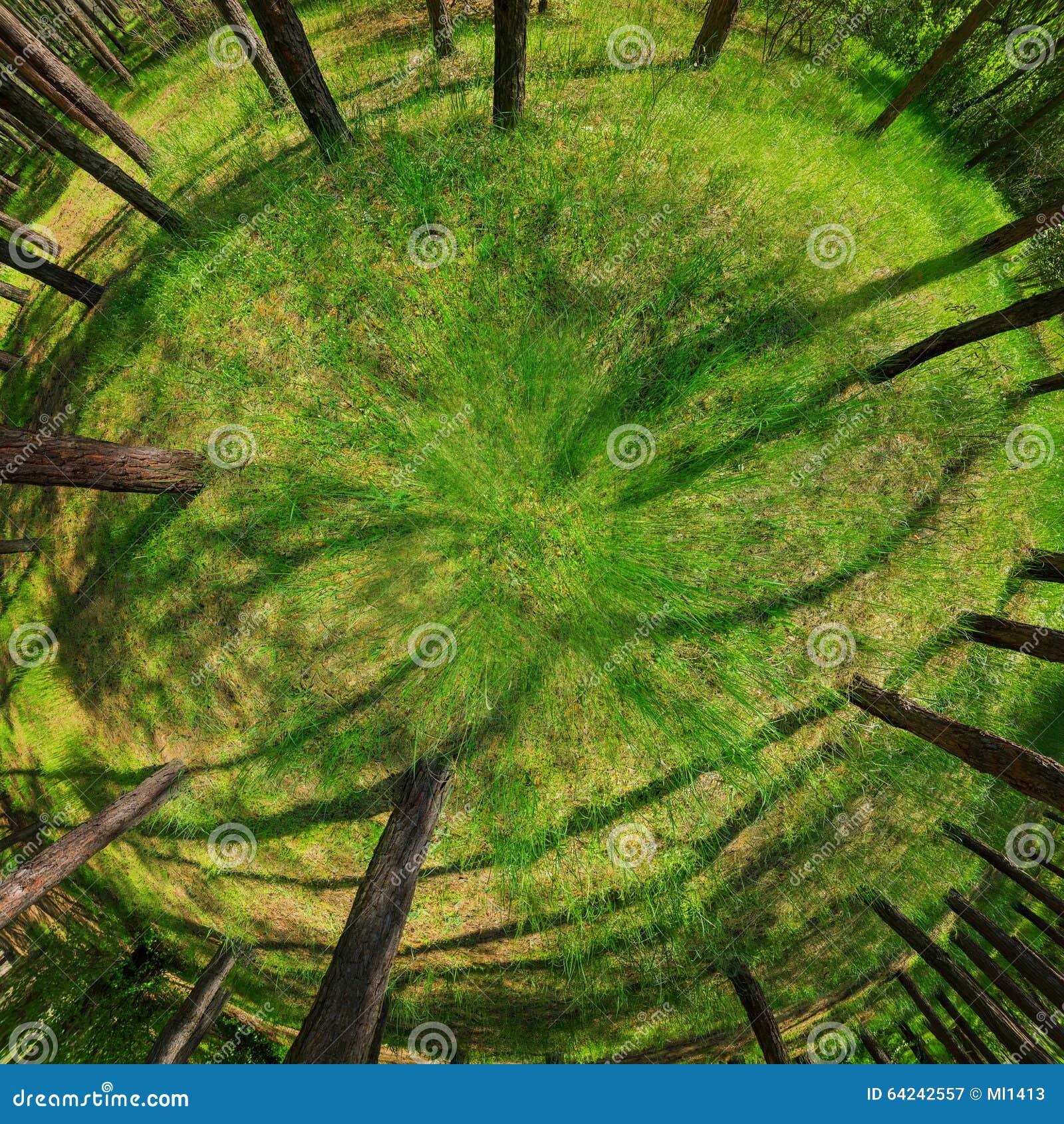 Radial 360 panorama stock image. Image of quiet, landscapes - 64242557