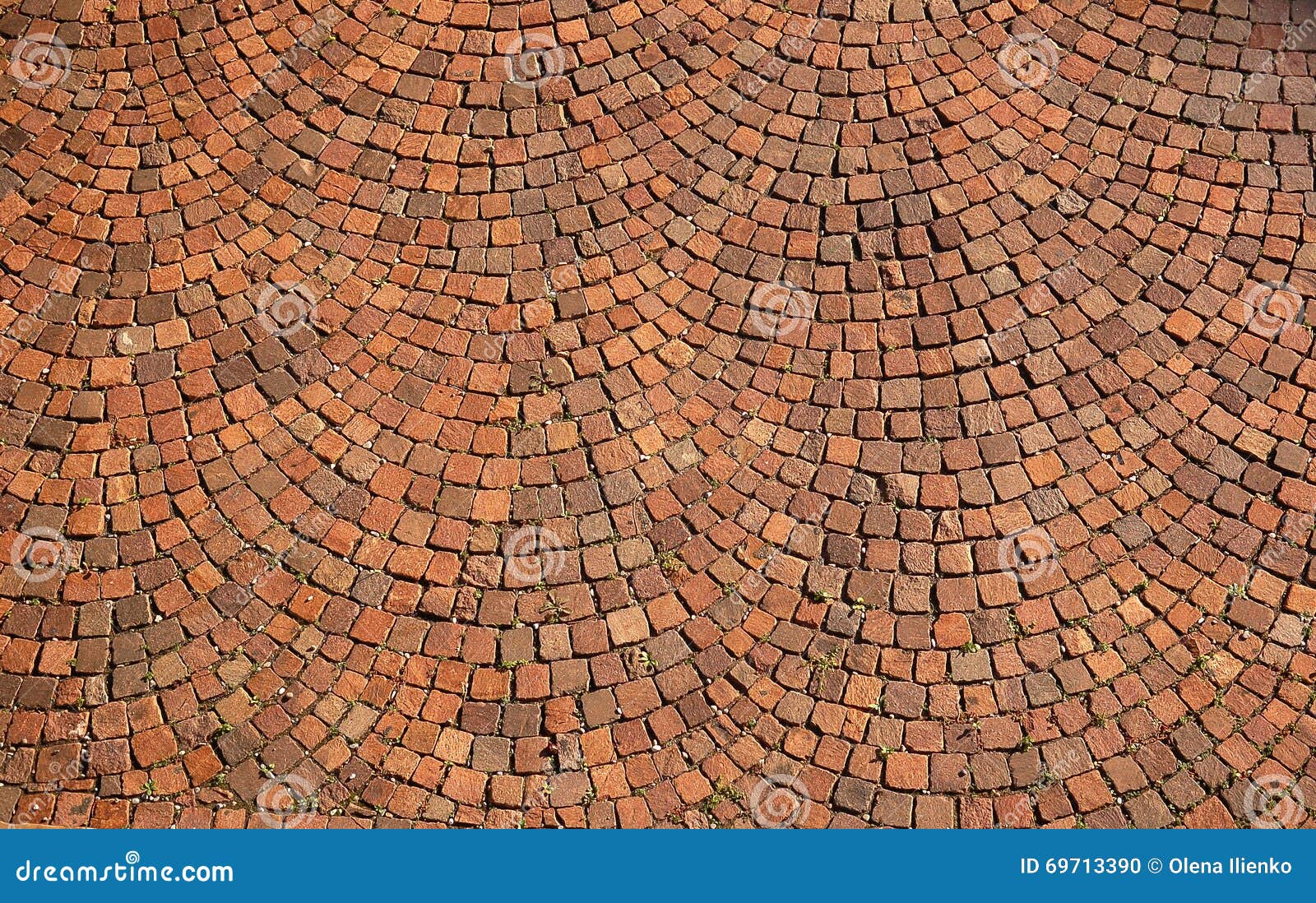 Radial pavement texture stock photo. Image of round, radial - 69713390