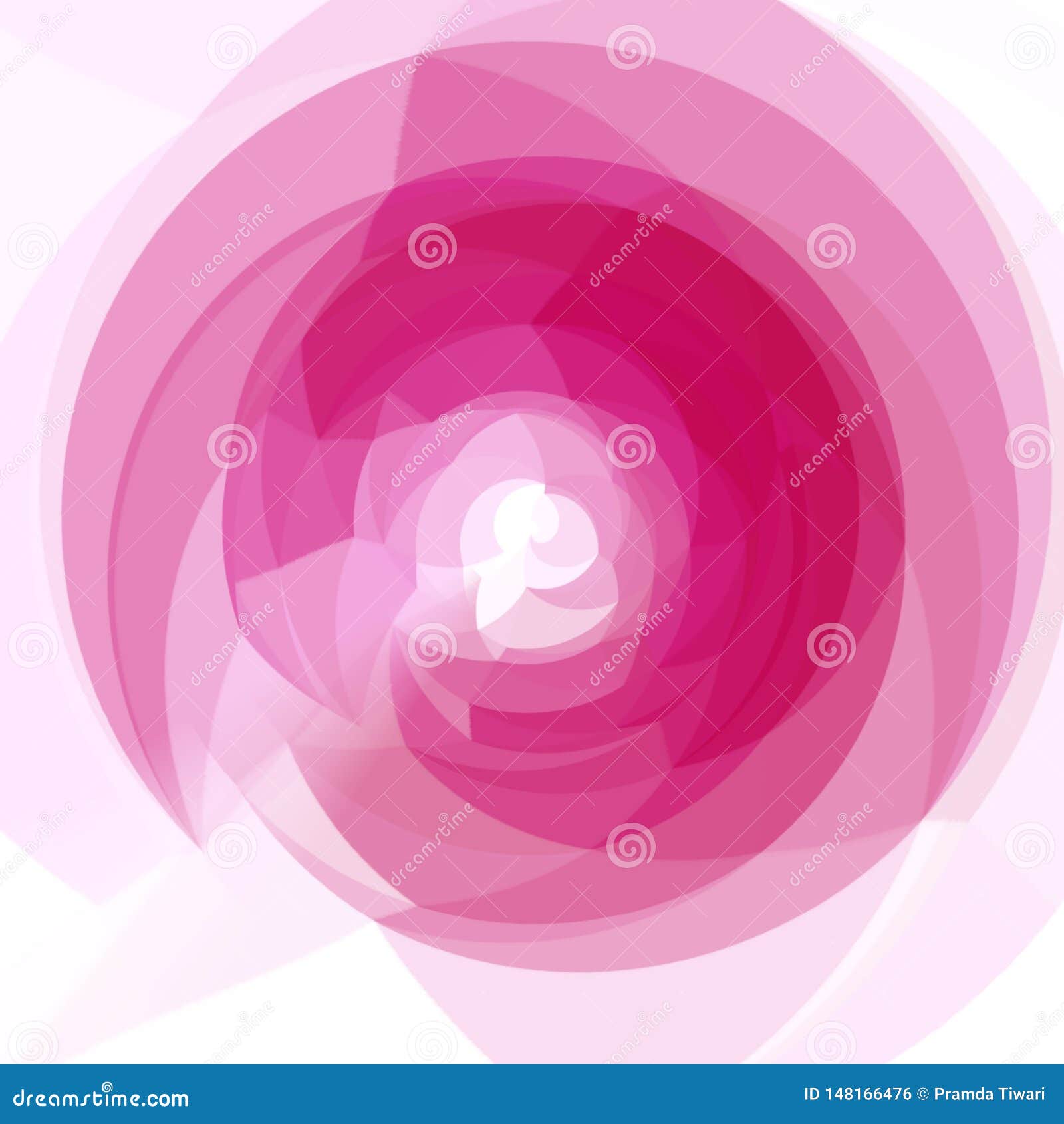 Radial Flower Petal Pattern . Stock Illustration - Illustration of ...