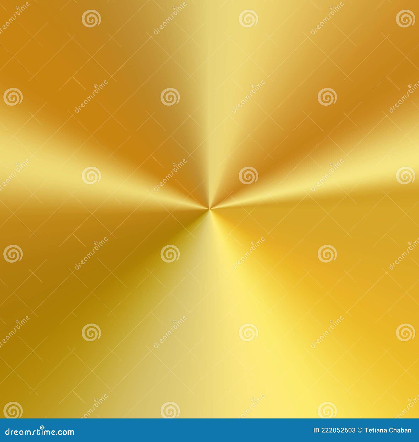 Radial Polished Texture Golden Metal Background. Vector Textured ... Radial Polished Texture Golden Metal Background. Vector Textured ...