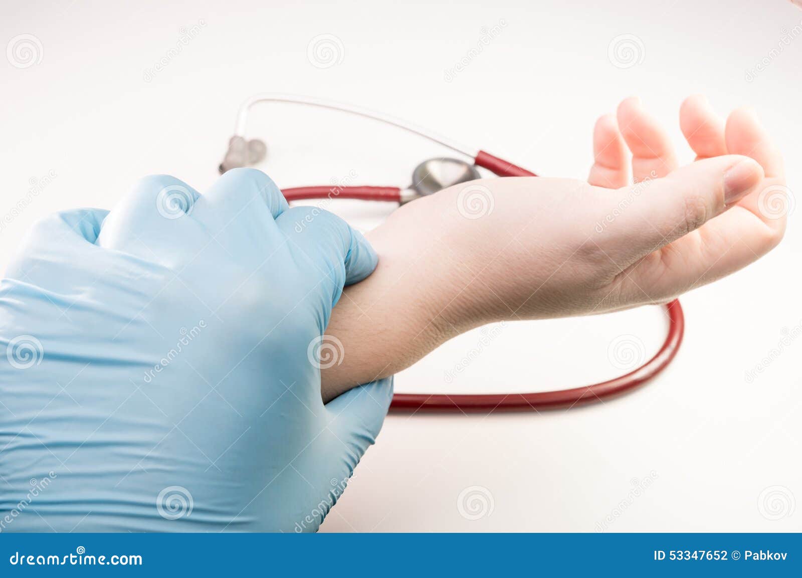 Radial Pulse, Doctor And Patient Hands Stock Photography ...