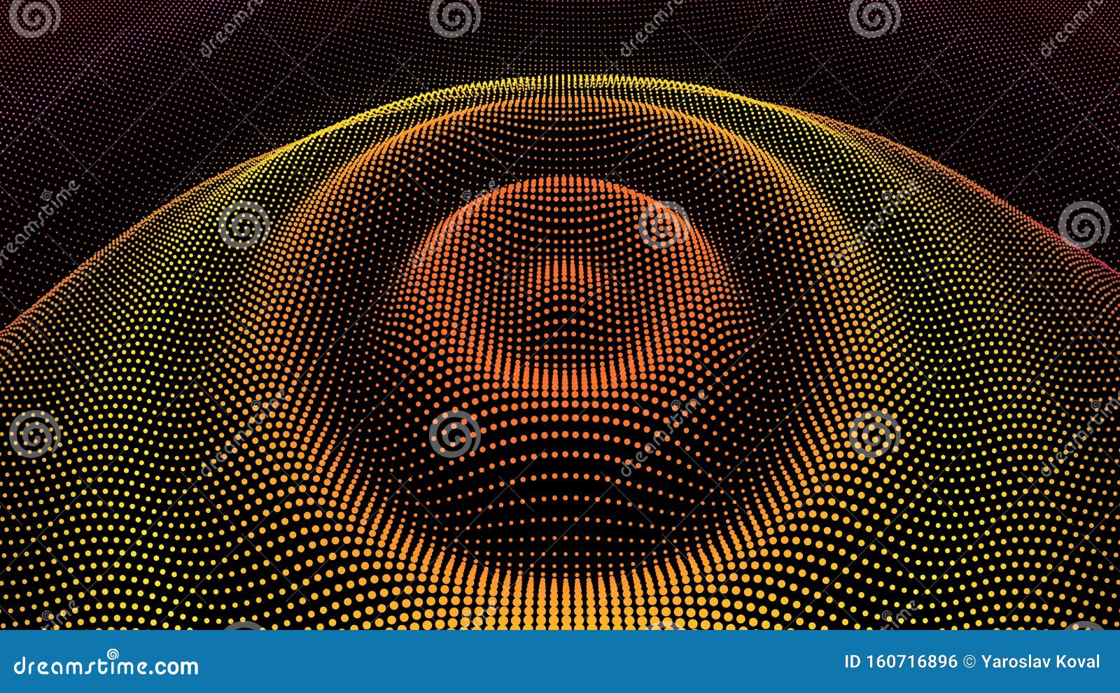 Pulse Effect Smart Therm Edges Illuminated With A Pulsing Light Stock ...
