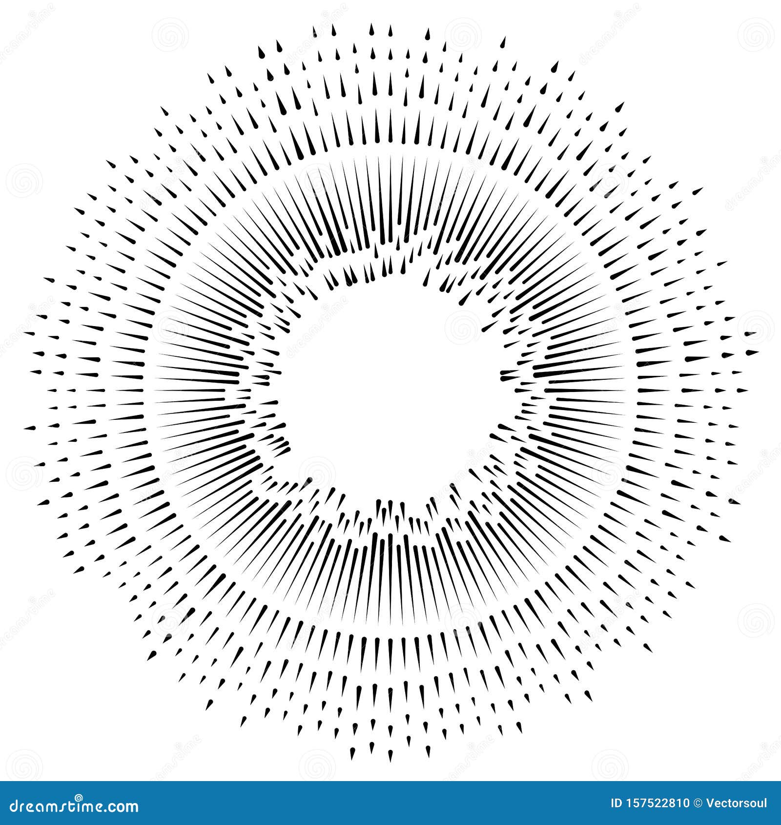3D Circular Burst. Convex Globe, Sphere, Orb Distort. Inflate Design ...