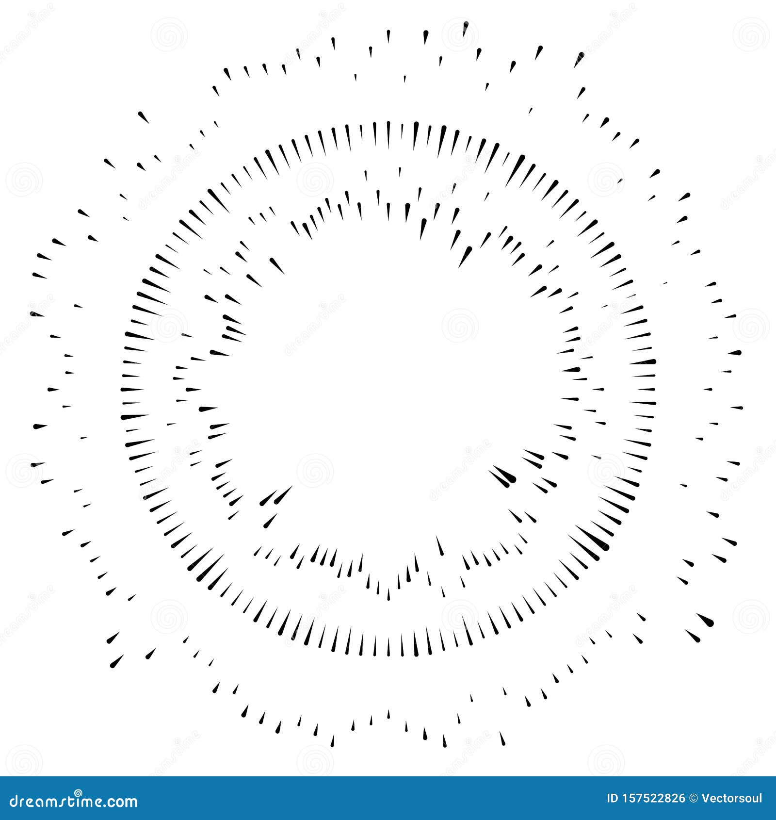 3D Circular Burst. Convex Globe, Sphere, Orb Distort. Inflate Design ...