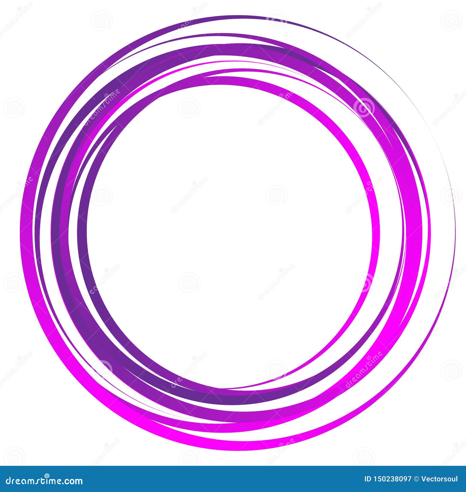 Radial, Radiating Element. Concentric, Centripetal Abstract Design ...