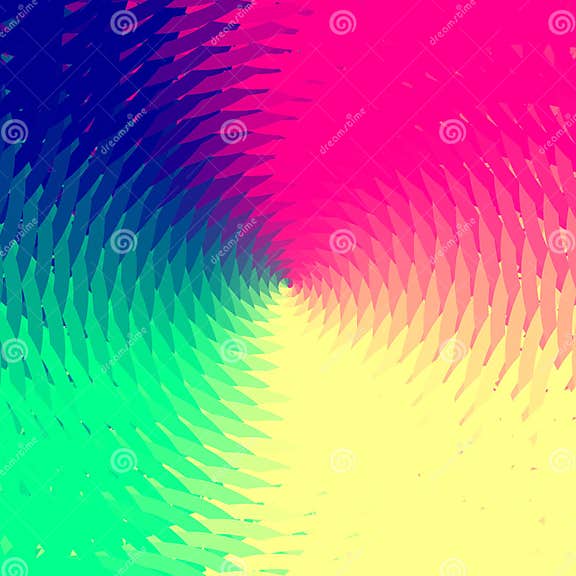 Radial Rainbow Vector Abstract Background Stock Vector - Illustration ...