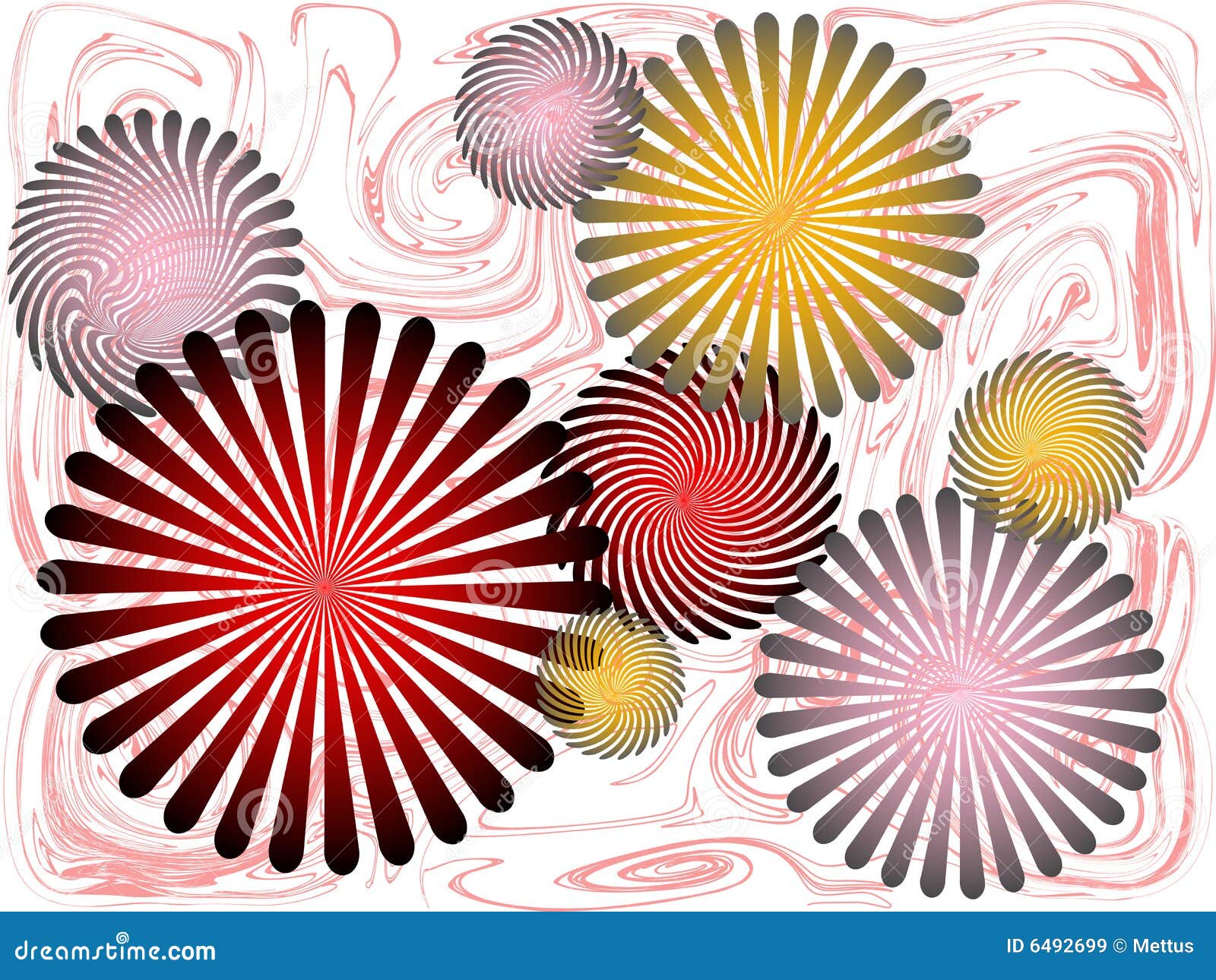 Radial rays stock vector. Illustration of style, curve - 6492699