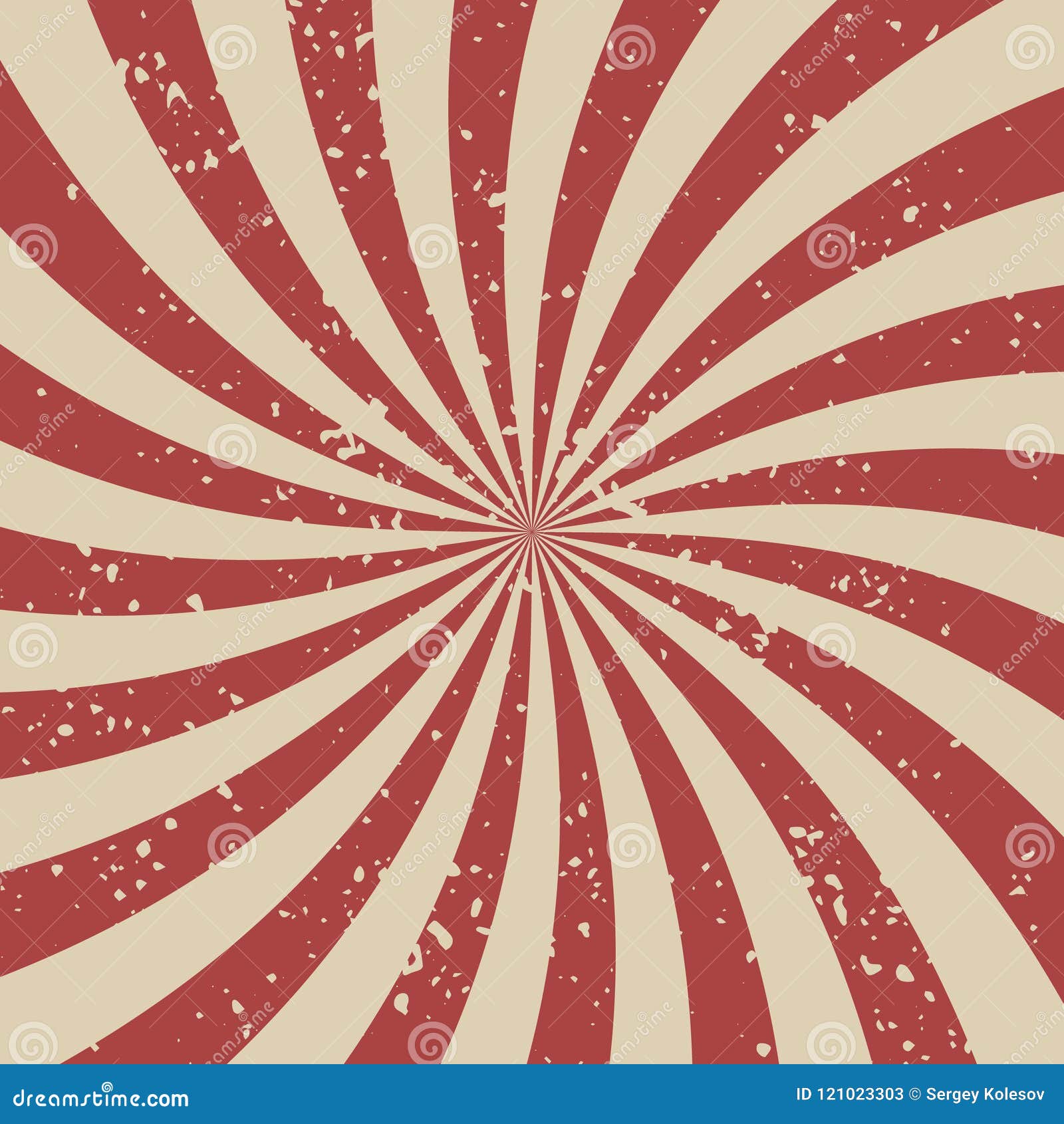 Radial Rays Background. Rays Diverging from the Center in a Spiral ...