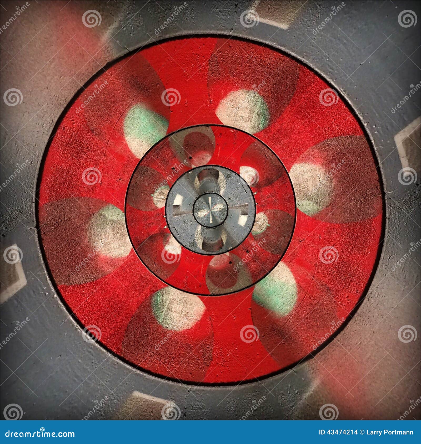 Radial Red Gray Circular Abstract Pattern Stock Photo - Image of radial ...