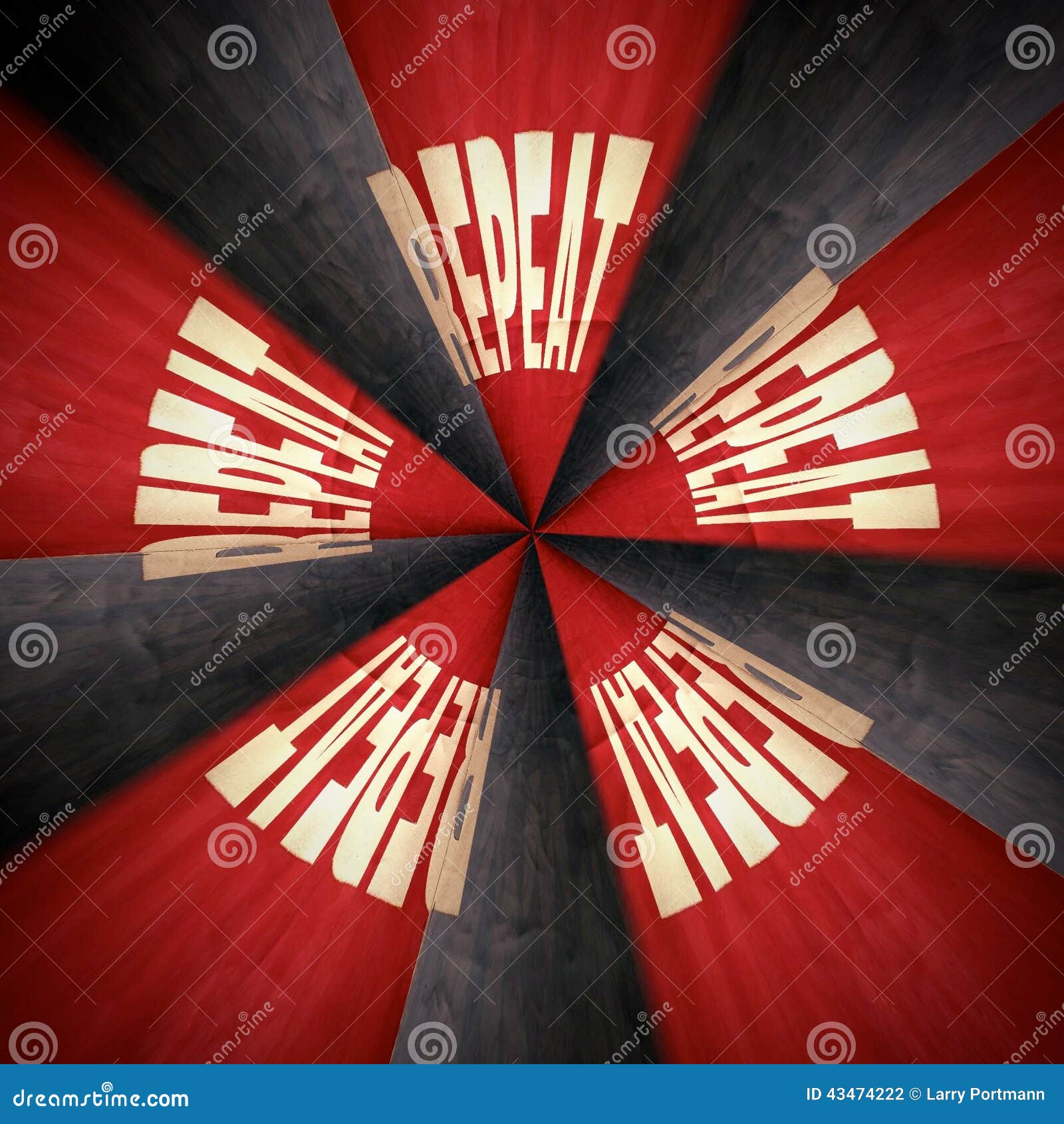 Radial Repeat Circular Abstract Pattern Stock Photo - Image of round ...