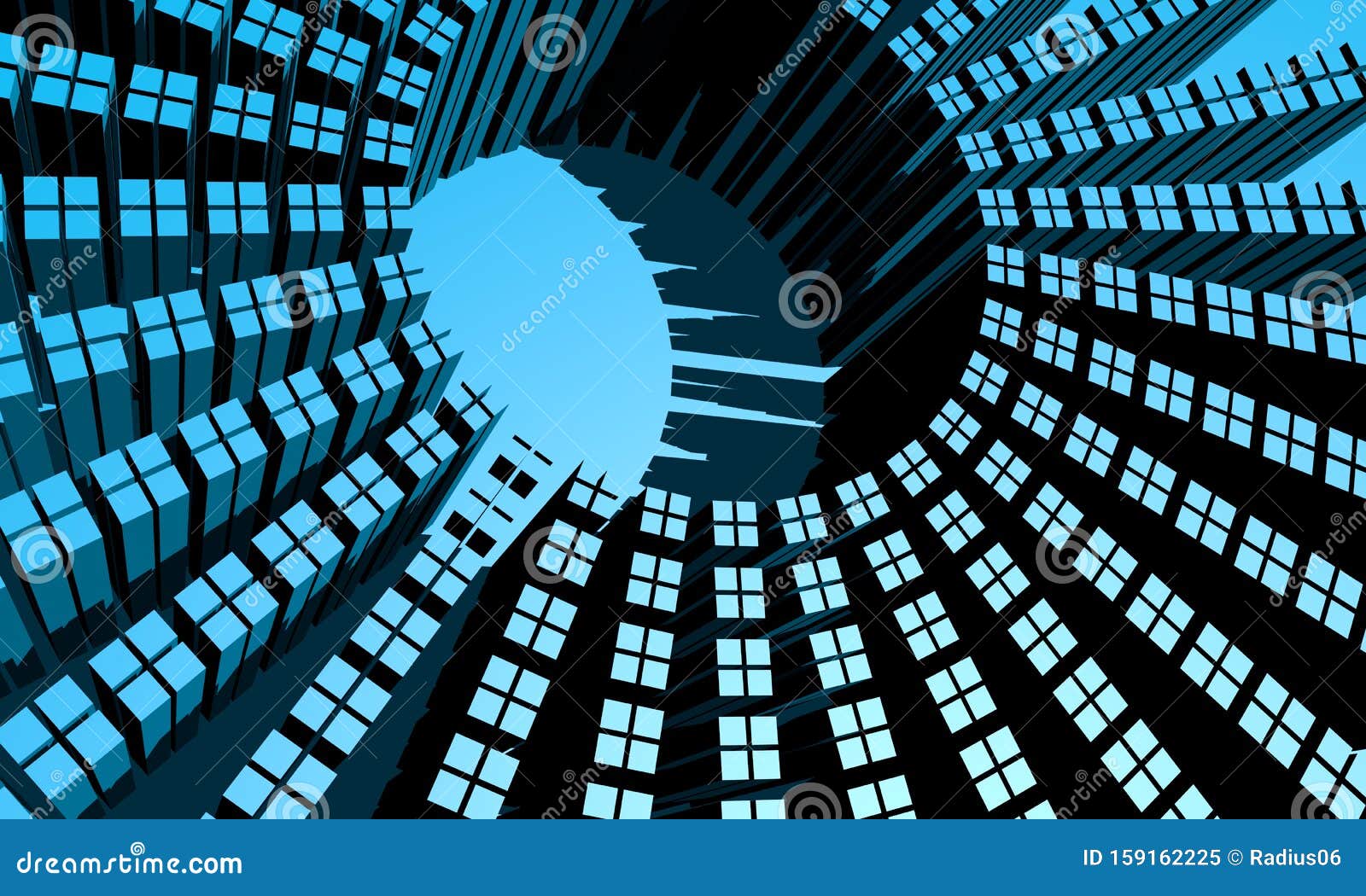 Abstract Decorative Element Stock Illustration - Illustration of radial ...