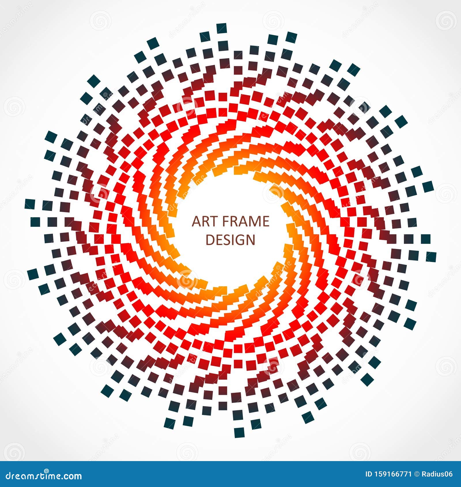 Abstract Decorative Element Stock Vector - Illustration of futuristic ...