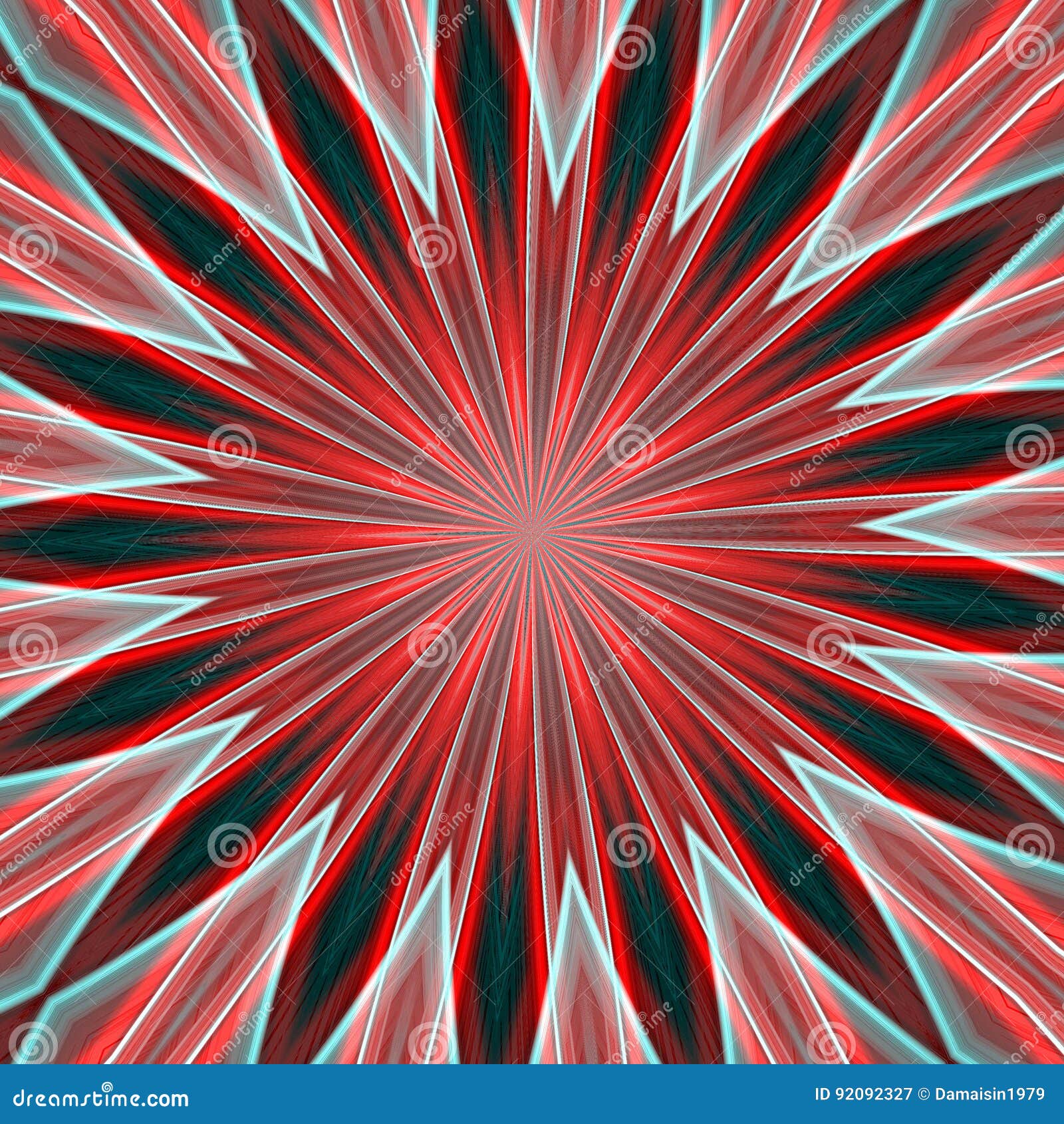 Radial Star Abstract Background Stock Illustration - Illustration of ...