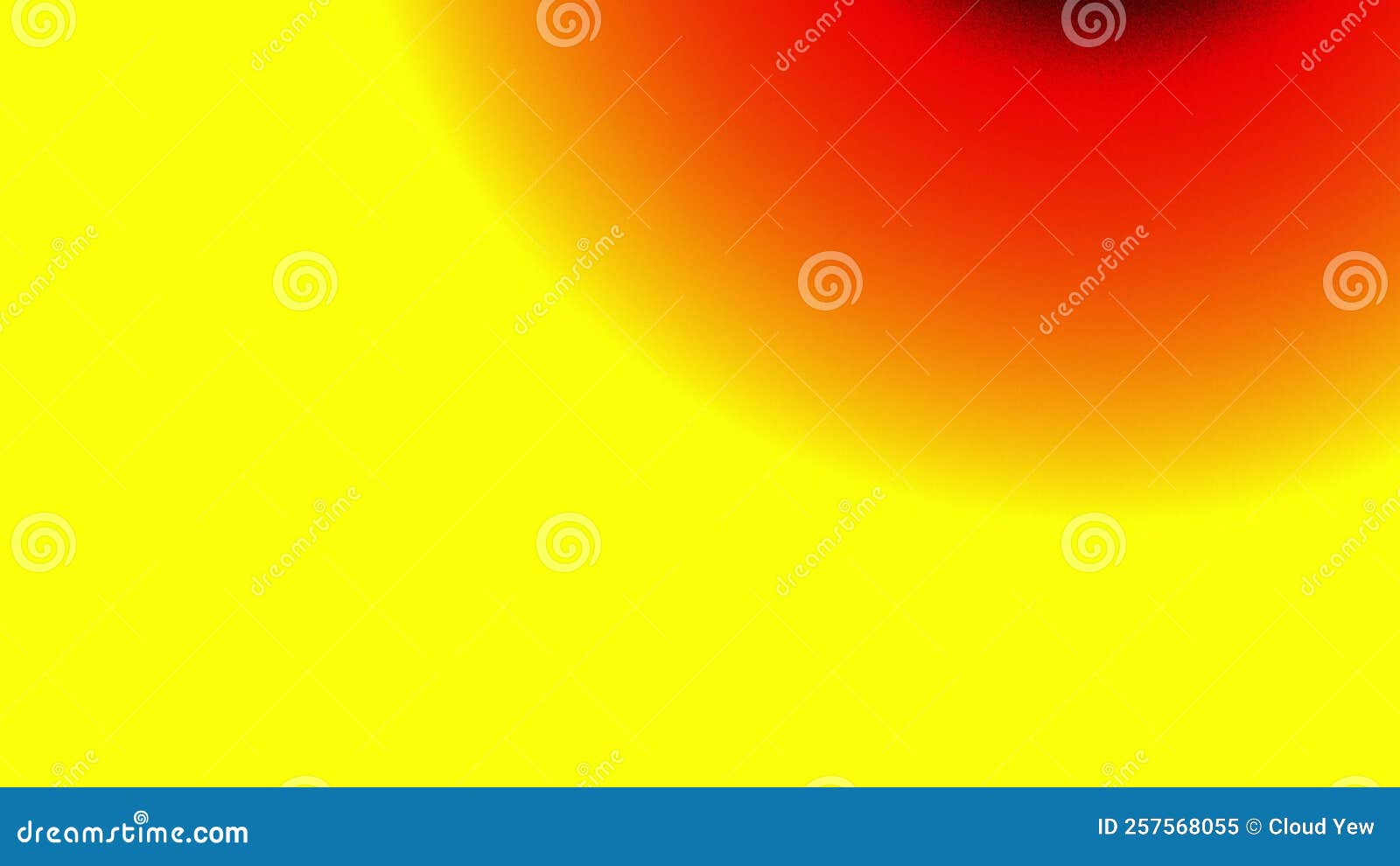 Radial Sun Color Gradient Animation at Top Right Corner Abstract ...