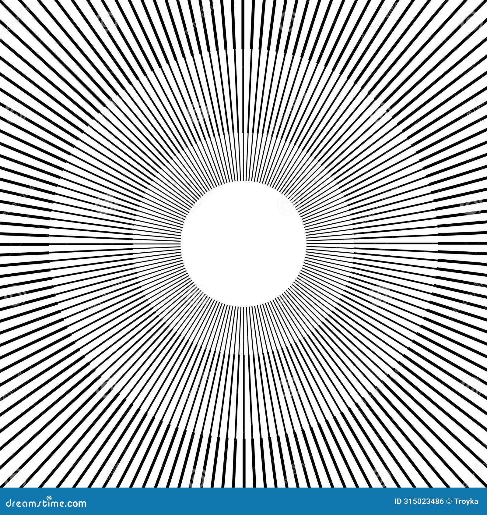 Radial Sunburst Pattern. Abstract Sun Rays Background Stock Vector ...