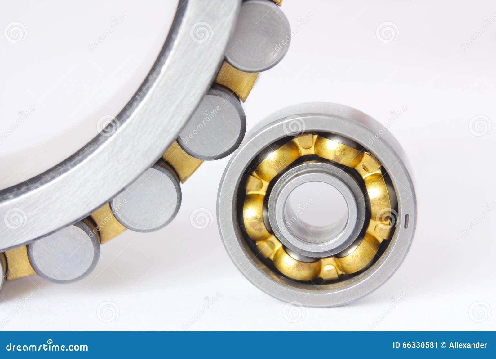 Radial - thrust bearings stock image. Image of shiny - 66330581