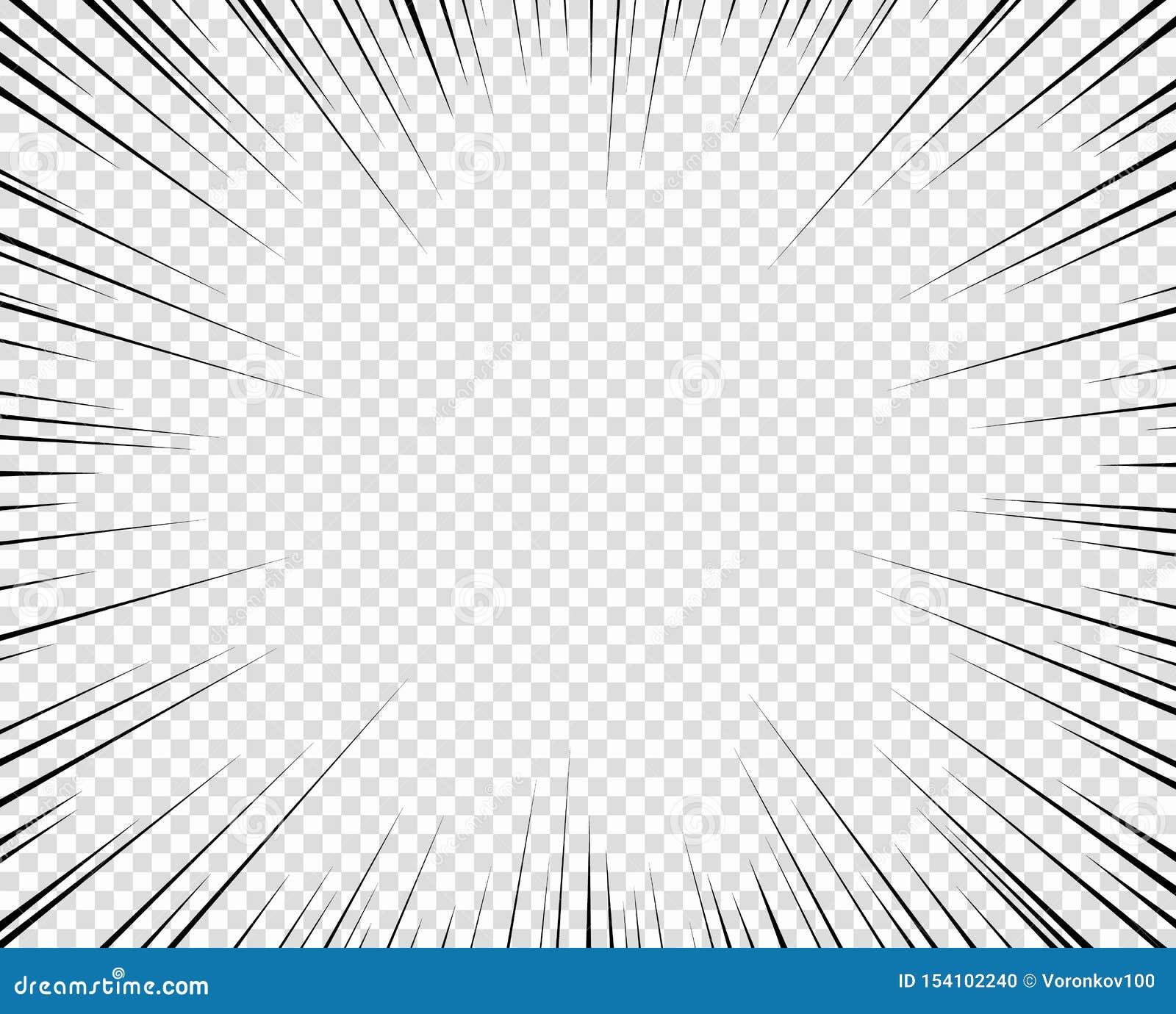 Radial Velocity Lines with Perspective, Pattern. Overlay Design Element ...