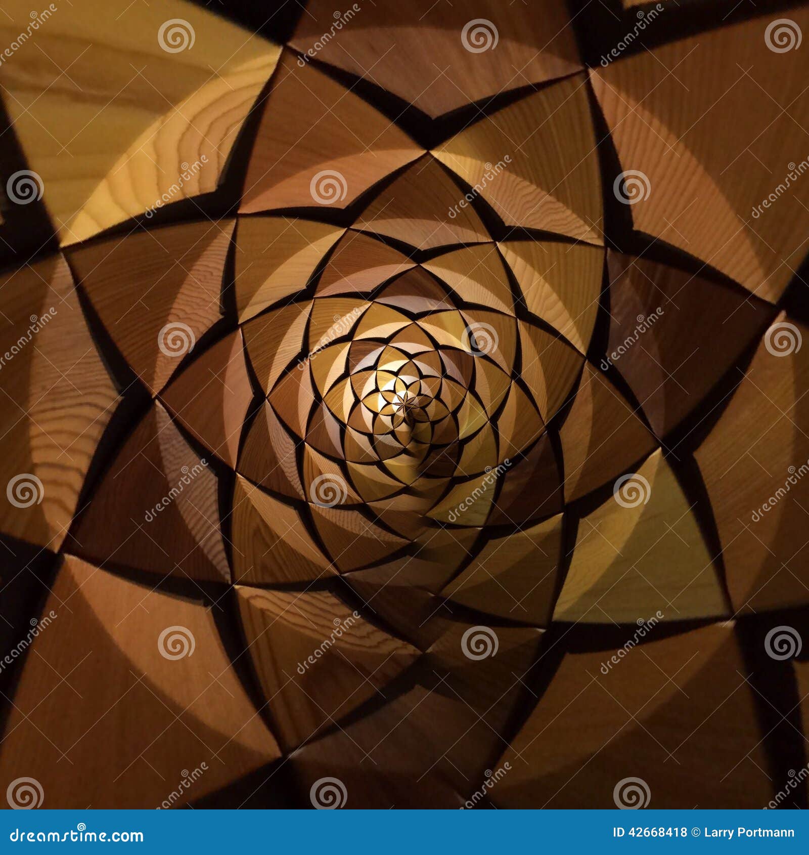 Radial Wood Triangle Pattern Stock Photo | CartoonDealer.com #42668418