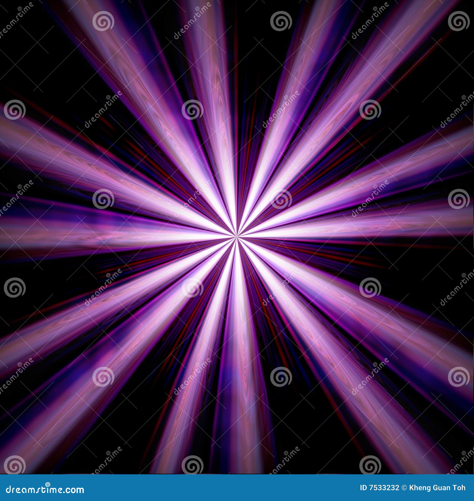 Radial zoom burst stock illustration. Illustration of bright - 7533232