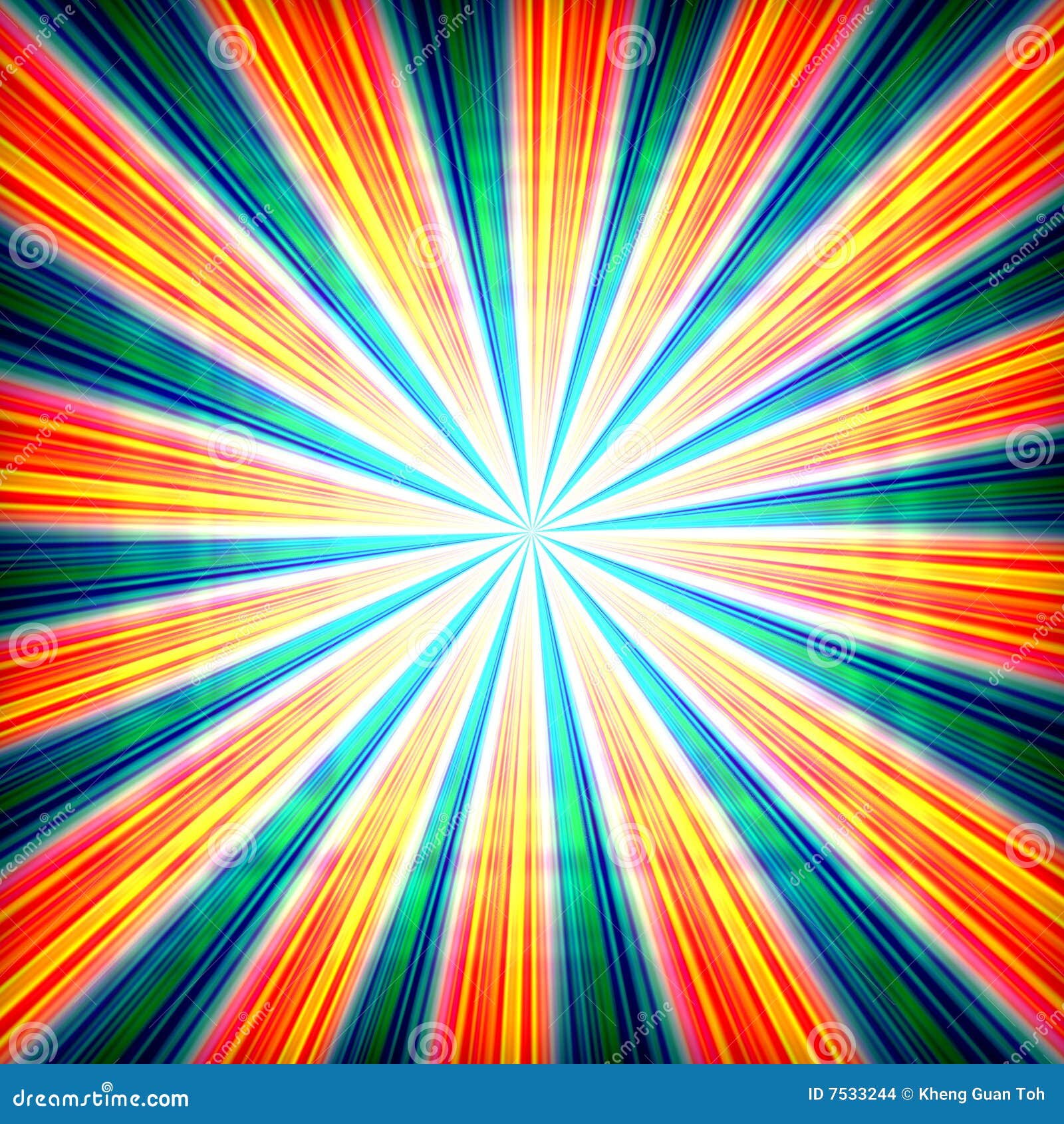 Radial zoom burst stock illustration. Illustration of backdrop - 7533244