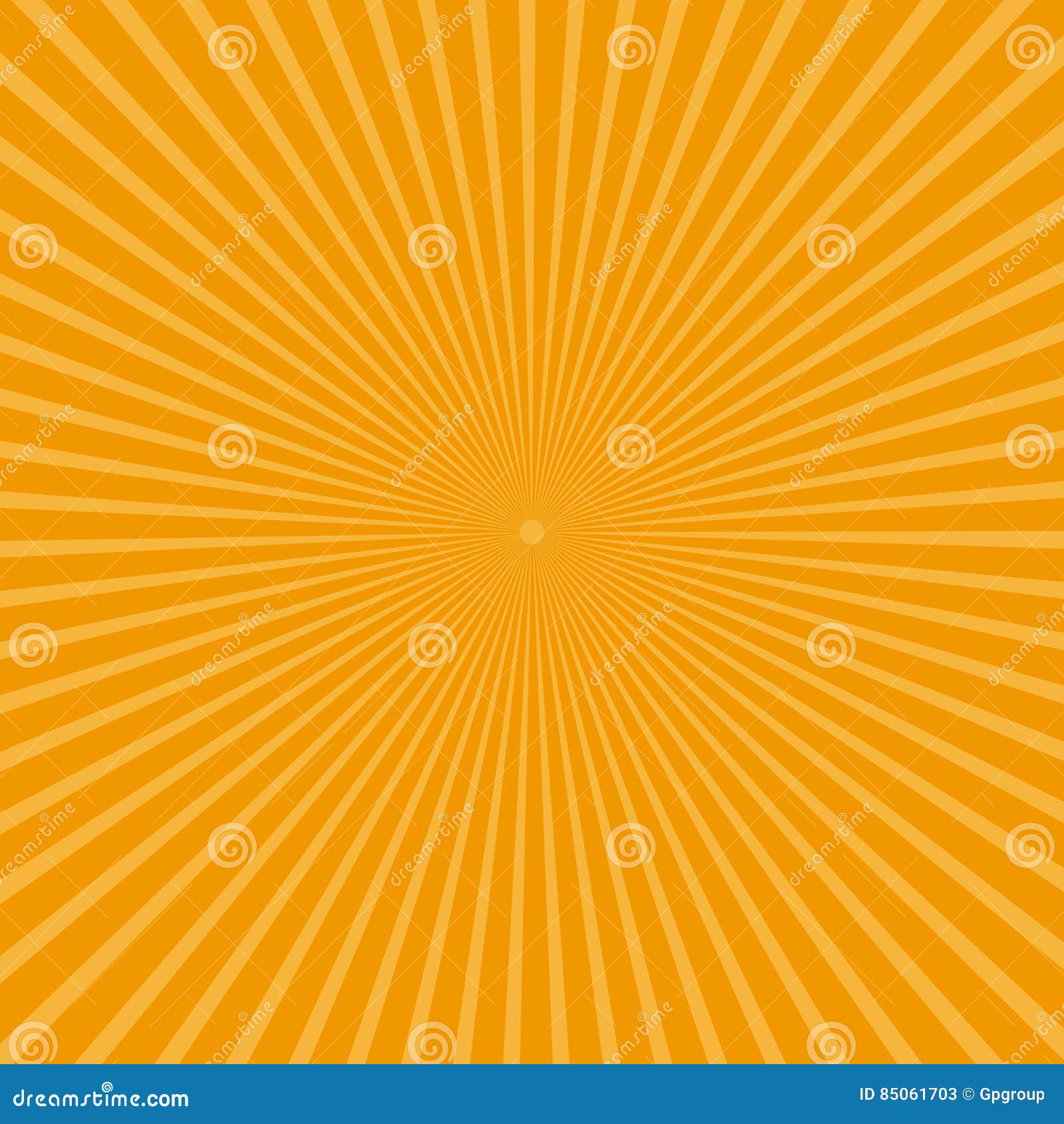 Radiant Backdrop with Ray Sunburst Stock Vector - Illustration of ...