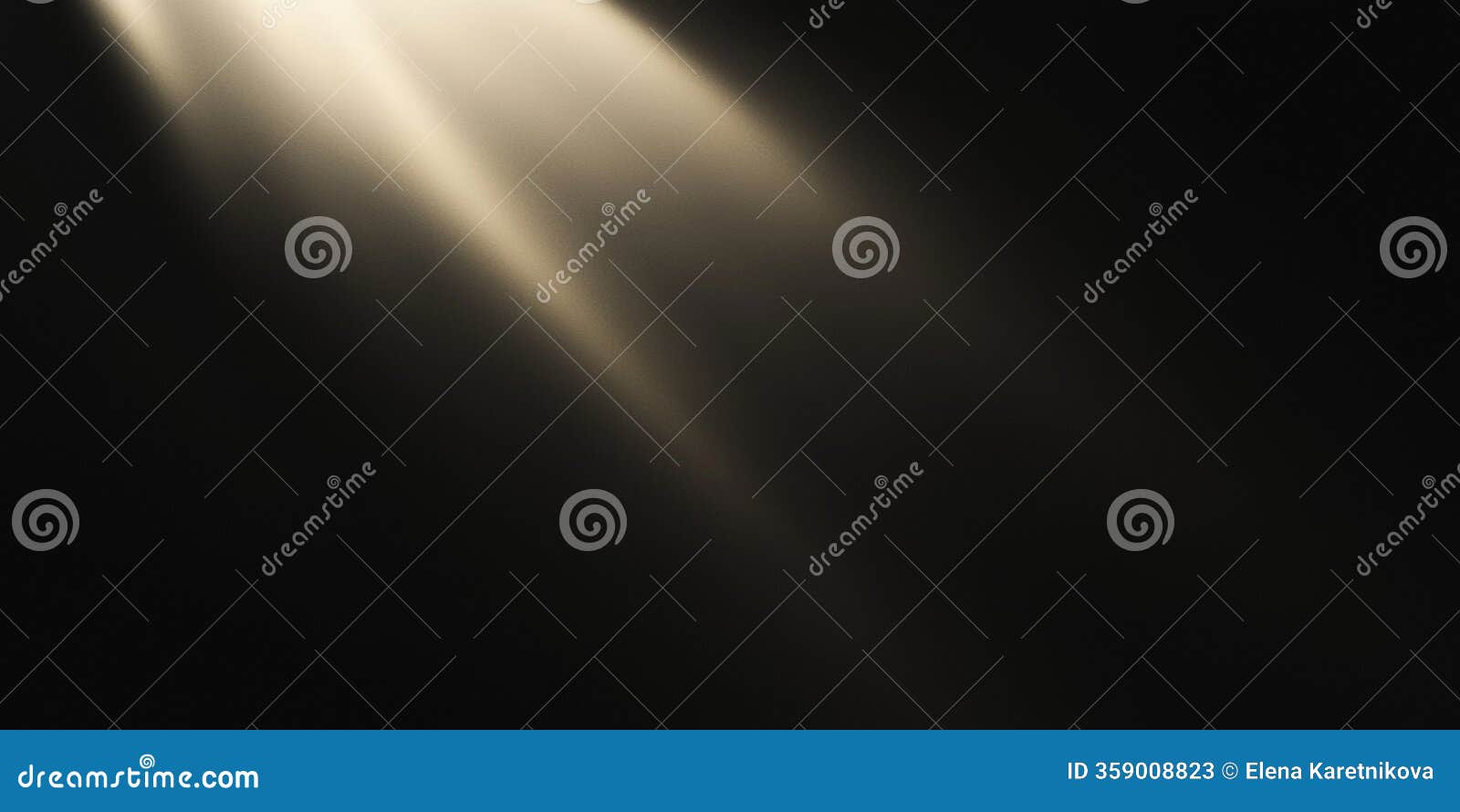 Radiant Beam of Light Shines Diagonally on a Deep Black Background ...