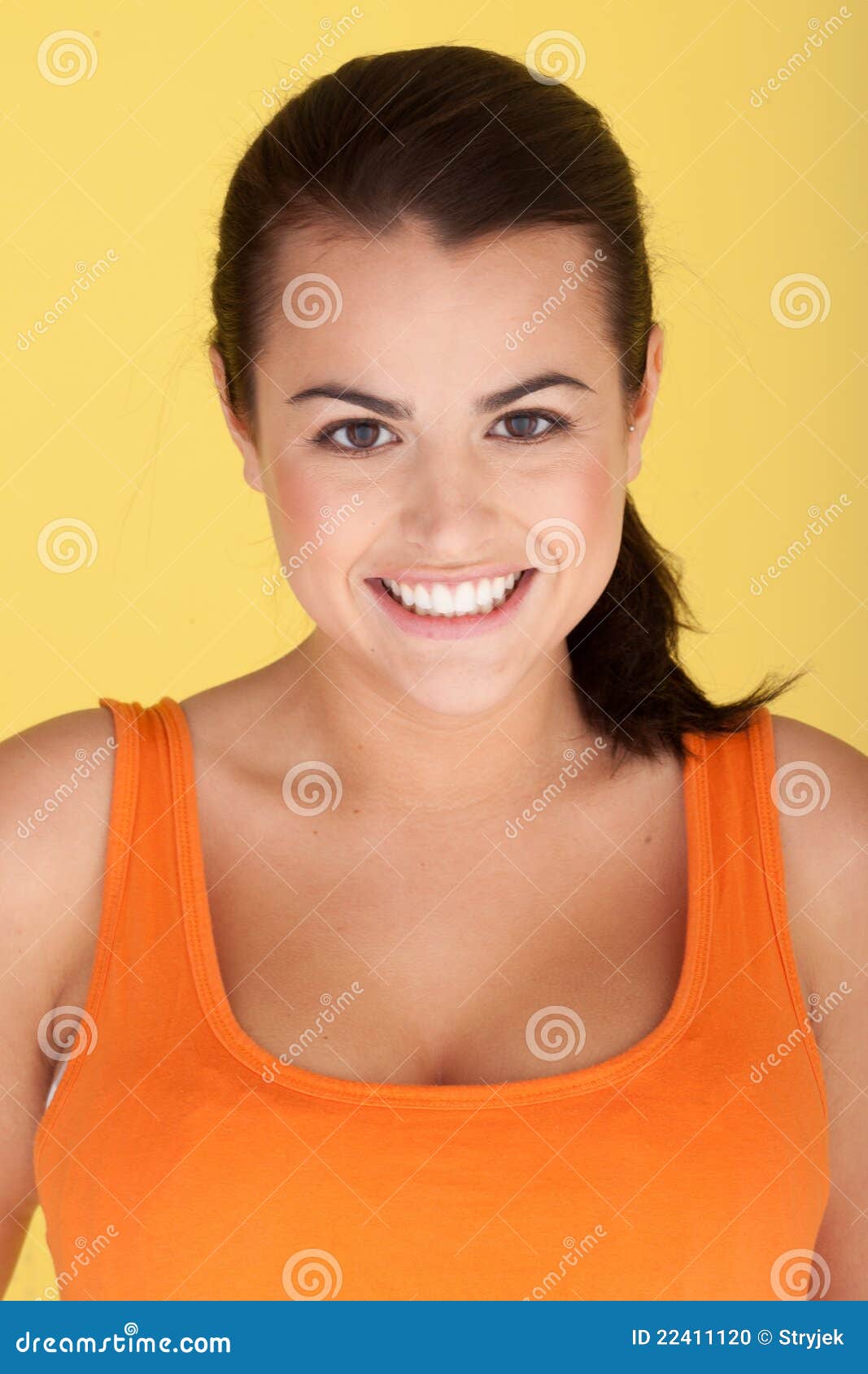 Radiant Beautiful Smile stock photo. Image of laugh, portrait - 22411120
