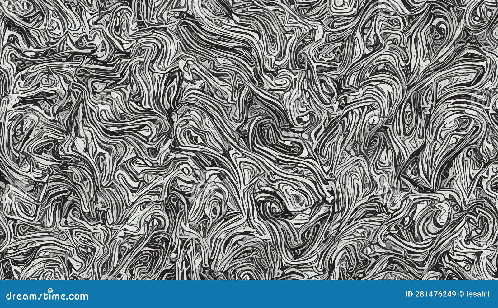 Radiant Black and White Abstract Banner Texture Pattern Stock Vector ...