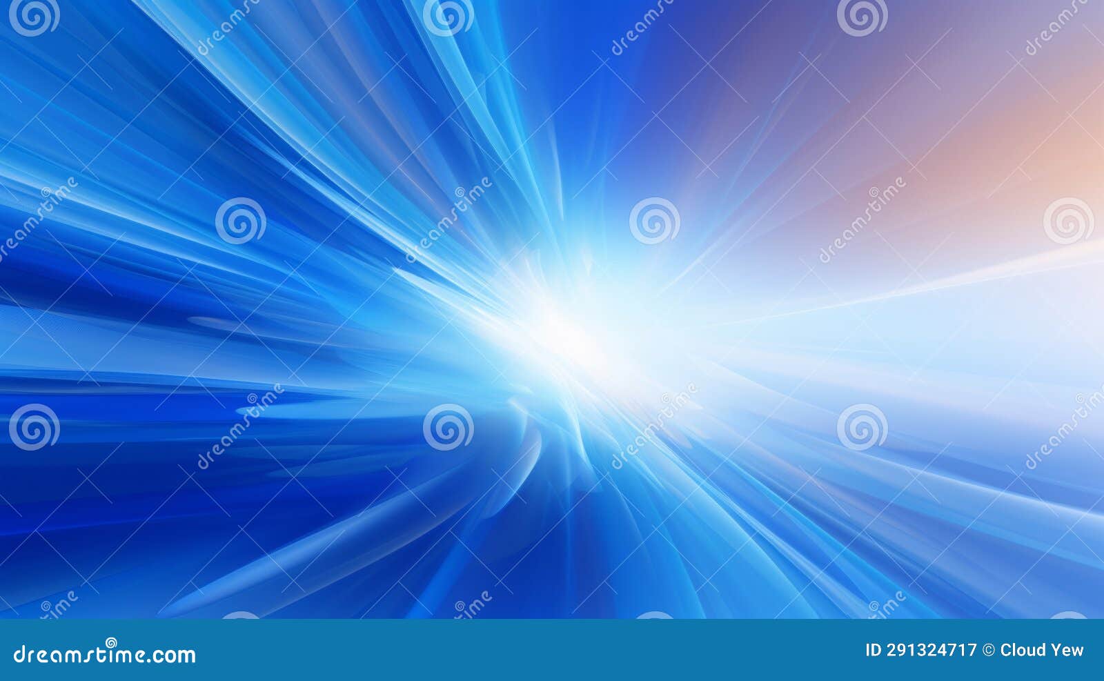 Radiant Blue Tones, Energizing Visuals Stock Illustration ...