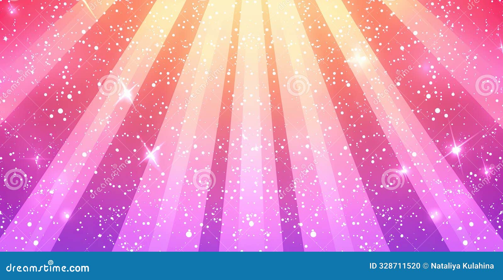 Radiant Burst of Pink and Purple Rays Creating a Stunning Starburst ...