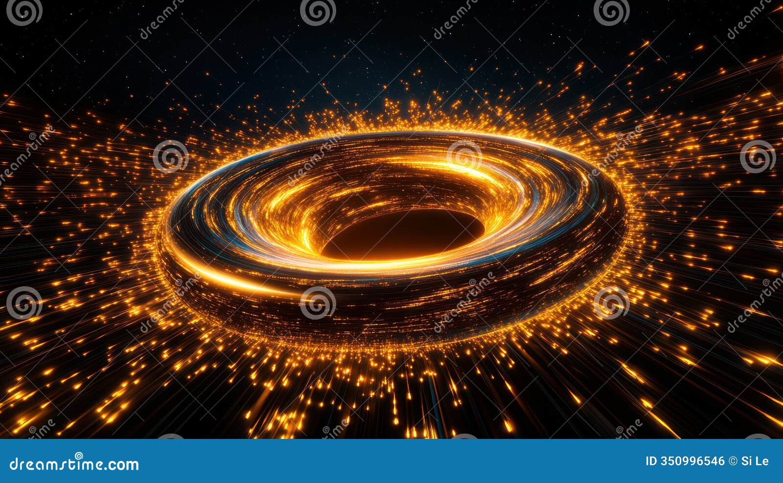 Radiant Comet Light Streak Overlay Effect Background: a Celestial ...