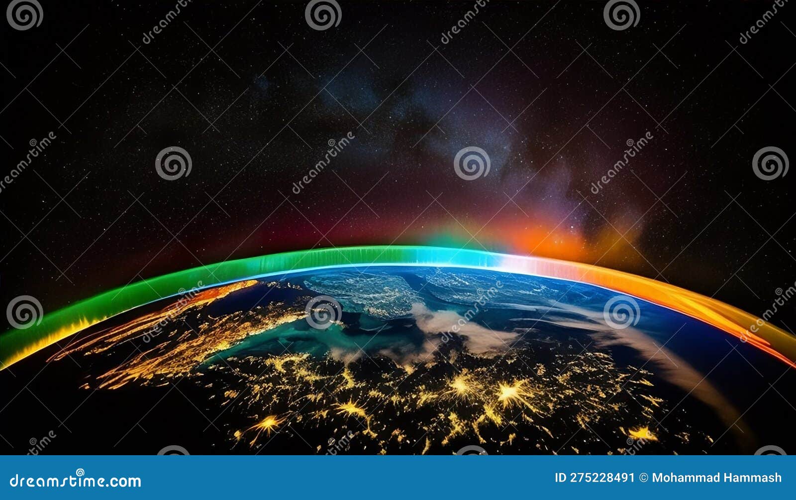 Radiant Earth: A Realistic 4K Space Imagery, Made With Generative AI ...