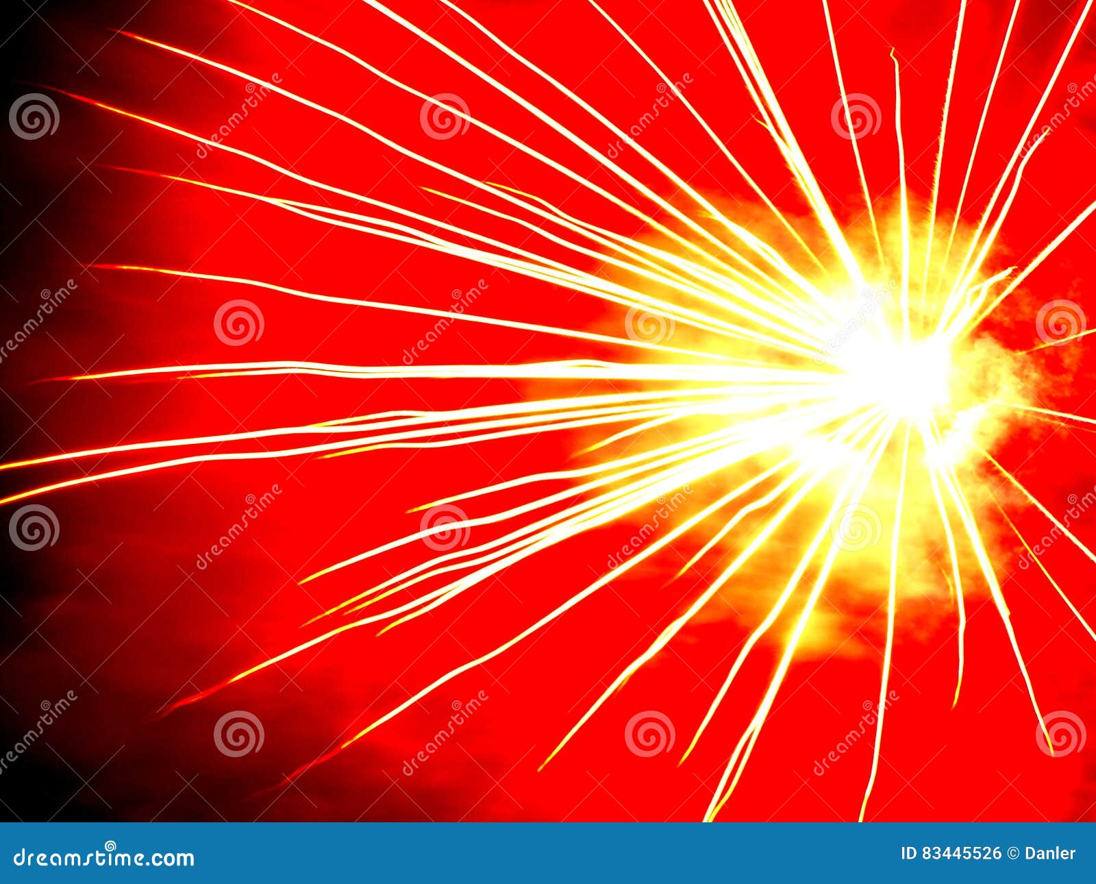 Radiant Explosion, Fireworks Stock Photo - Image of abstract, holiday ...