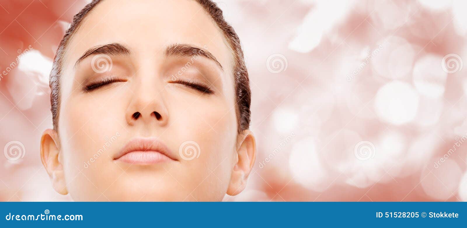 Radiant Glowing Skin Stock Image Image Of Brunette Healthy 51528205